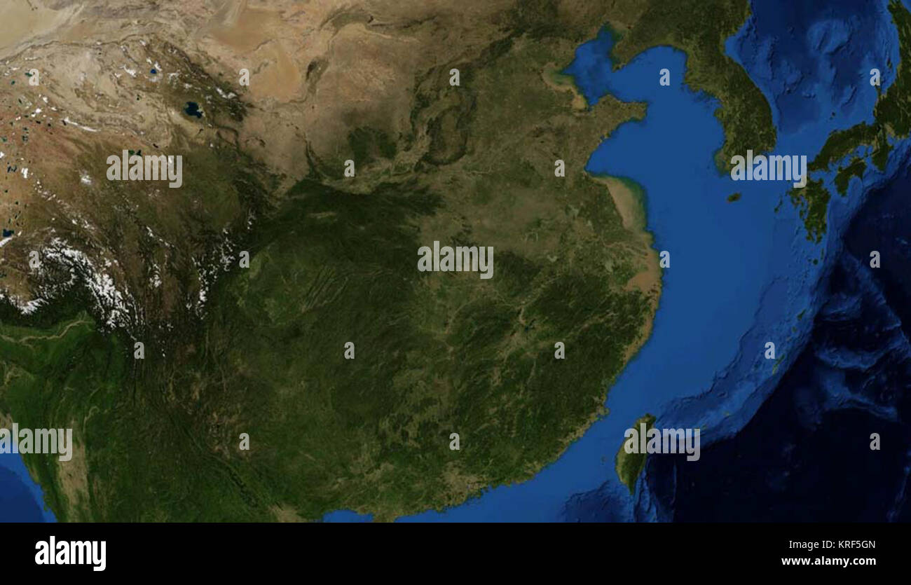 China At Night Nasa High Resolution Stock Photography and Images - Alamy