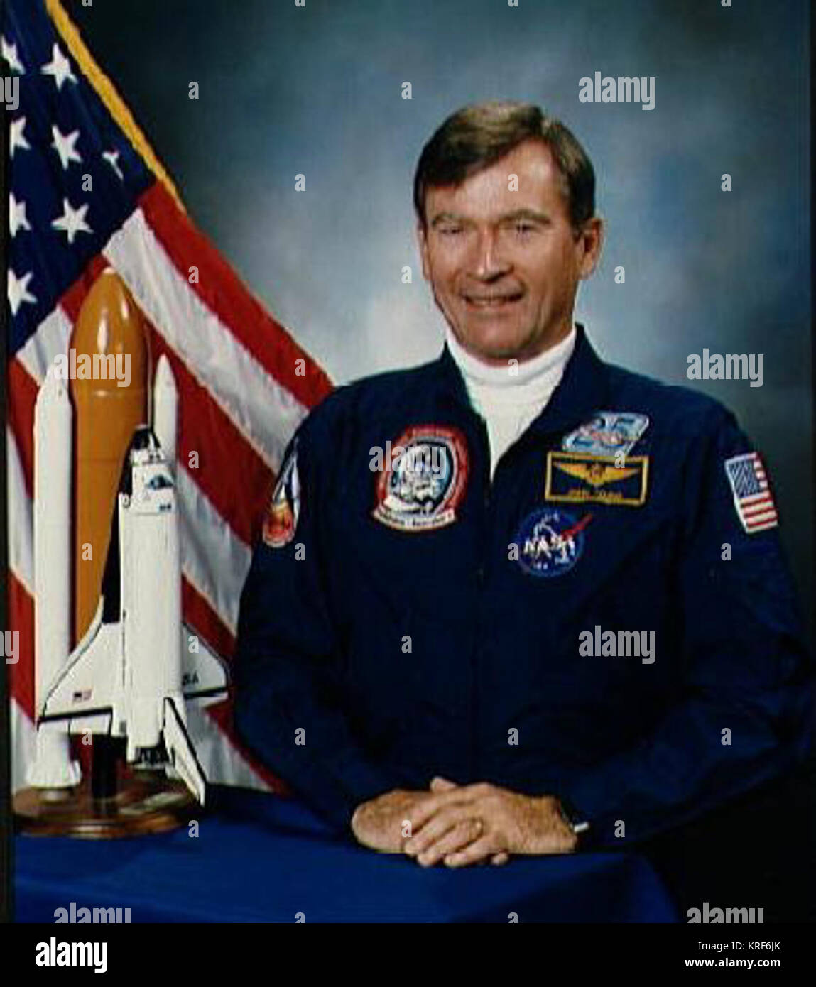 Portrait astronaut john young hi-res stock photography and images - Alamy