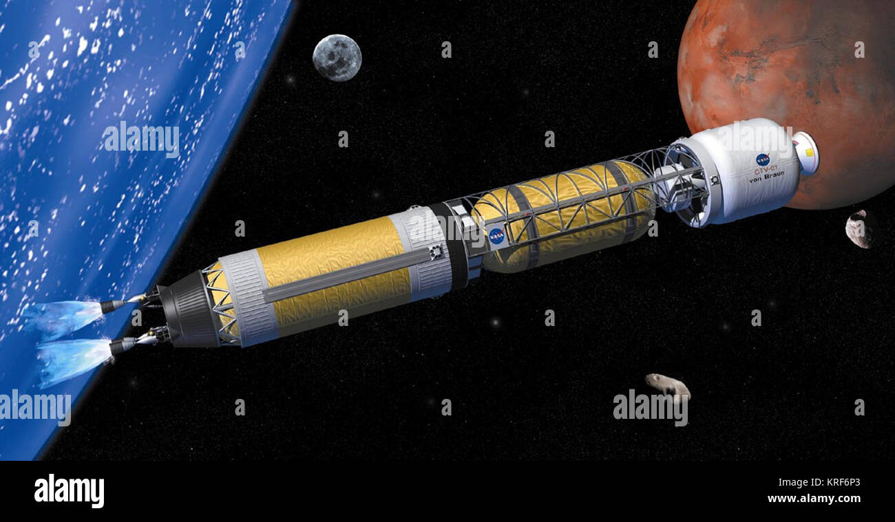 Bimodal Nuclear Thermal Rocket Stock Photo - Alamy
