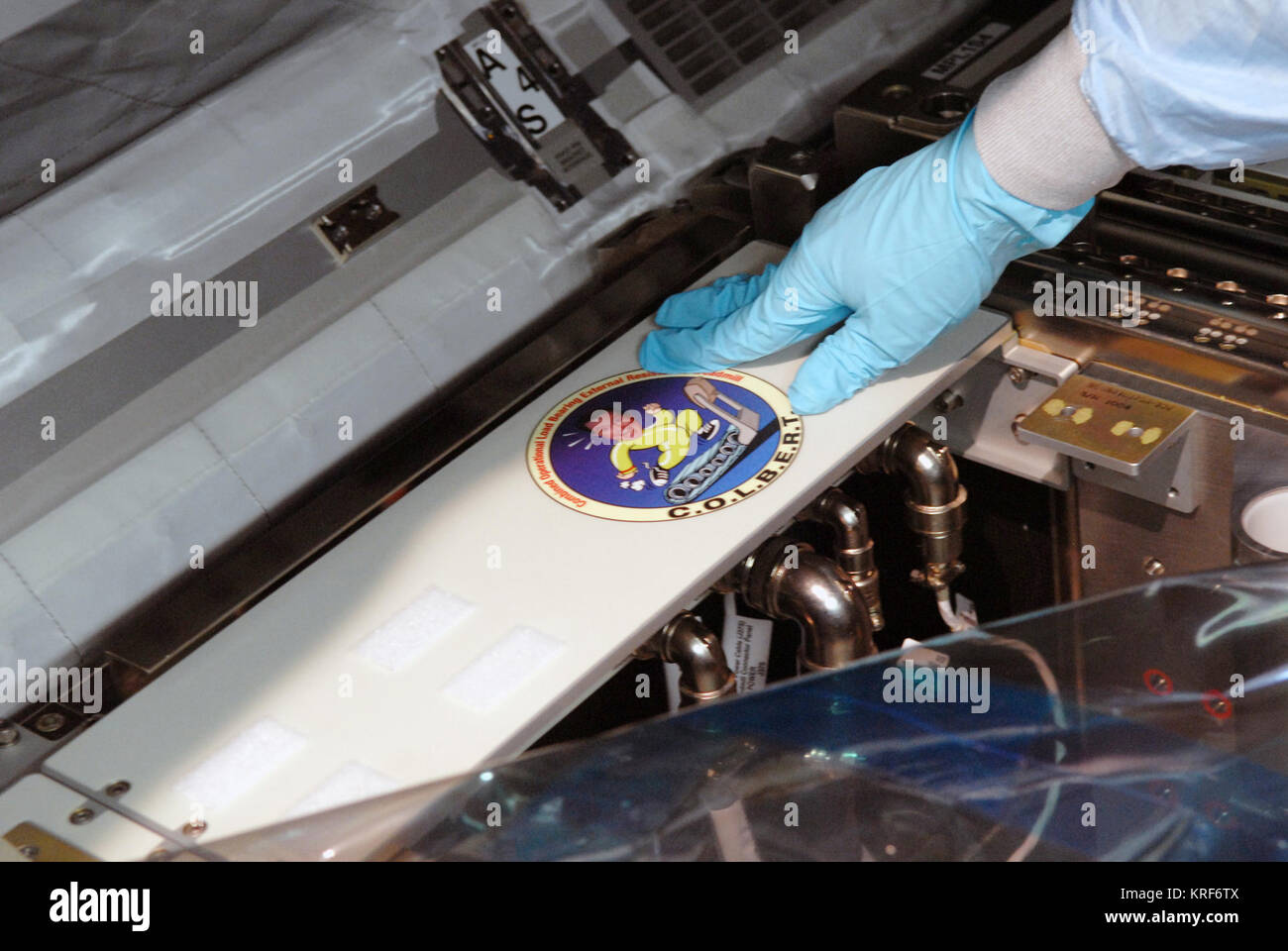 C.O.L.B.E.R.T. decal placement Stock Photo - Alamy