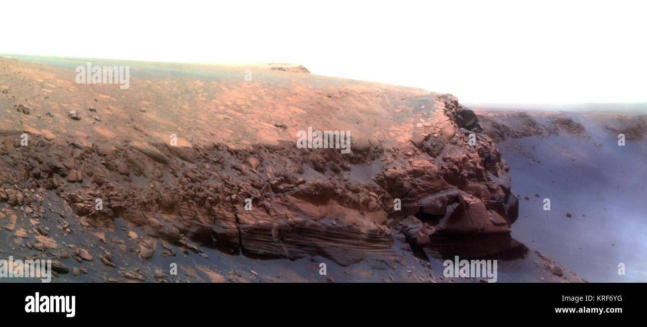 Cape Verde Mars false color cropped Stock Photo - Alamy