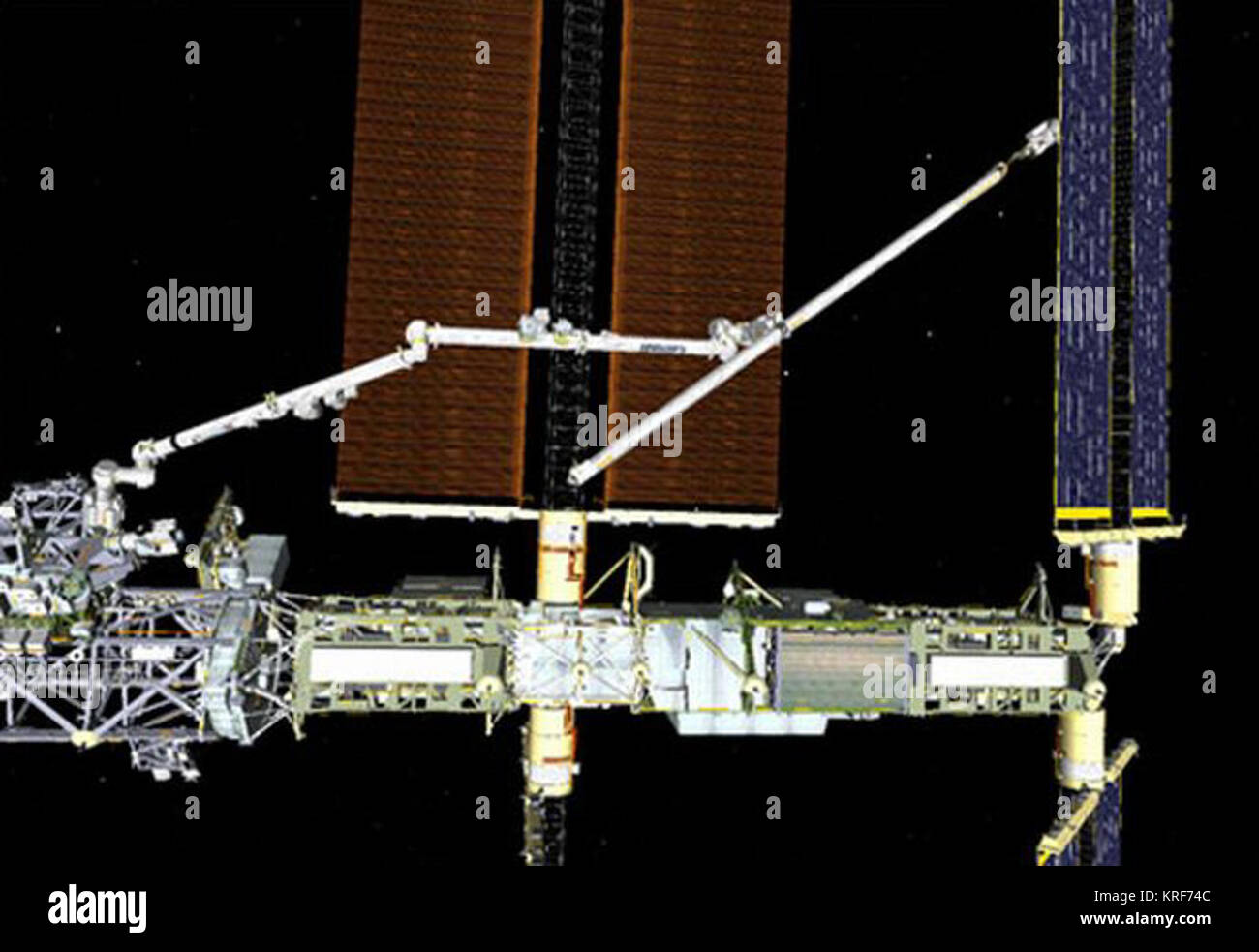 STS-120 array repair Stock Photo - Alamy