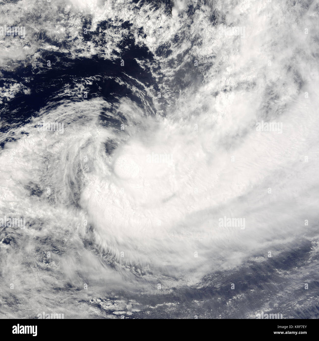 Cyclone Nancy 2005 Stock Photo - Alamy