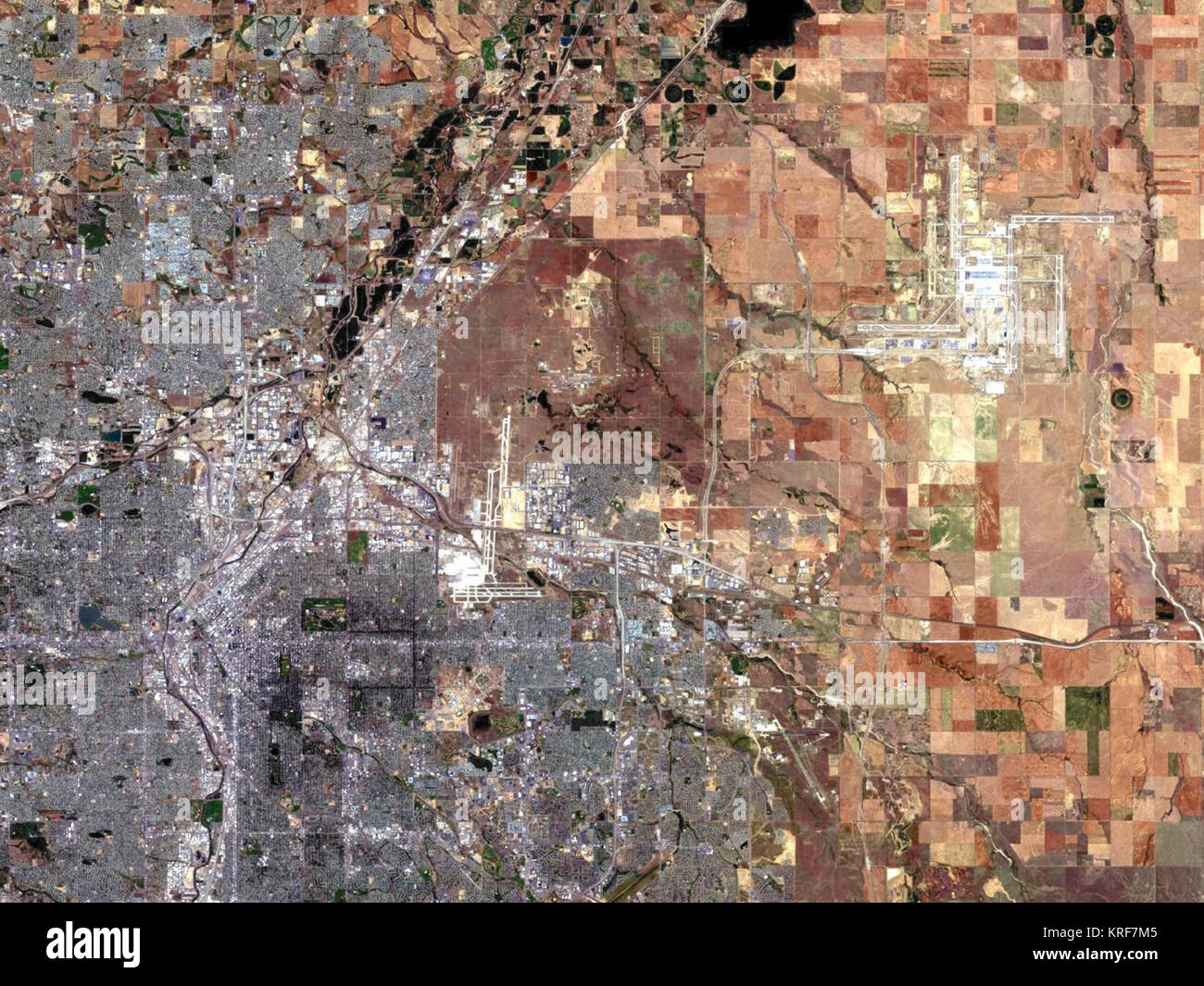 Denver satellite 1999 Stock Photo - Alamy