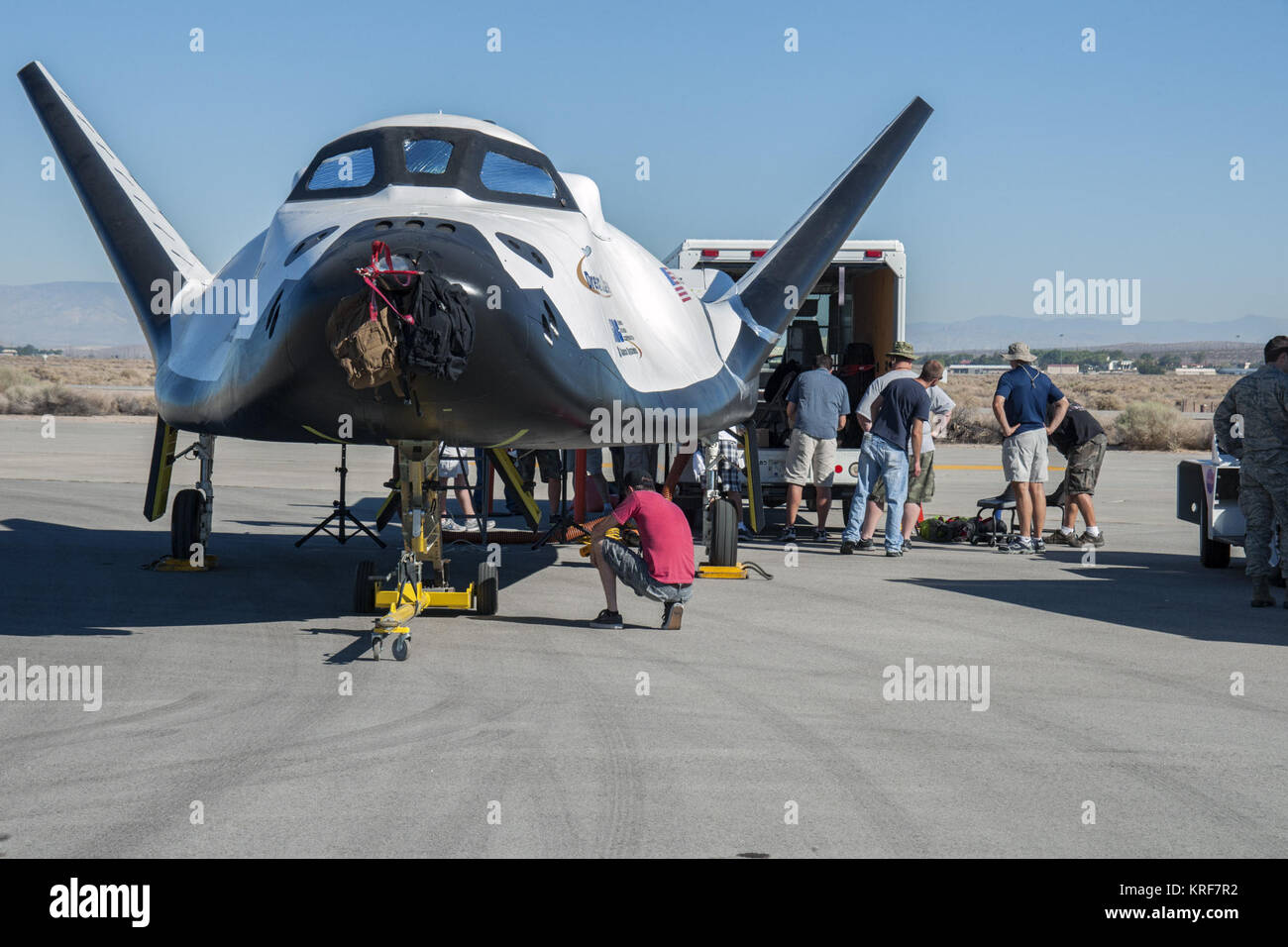 Dream Chaser pre-drop tests.2 Stock Photo - Alamy
