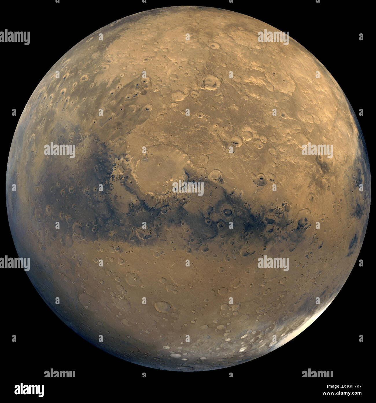 Mars hemisphere 1 Stock Photo - Alamy