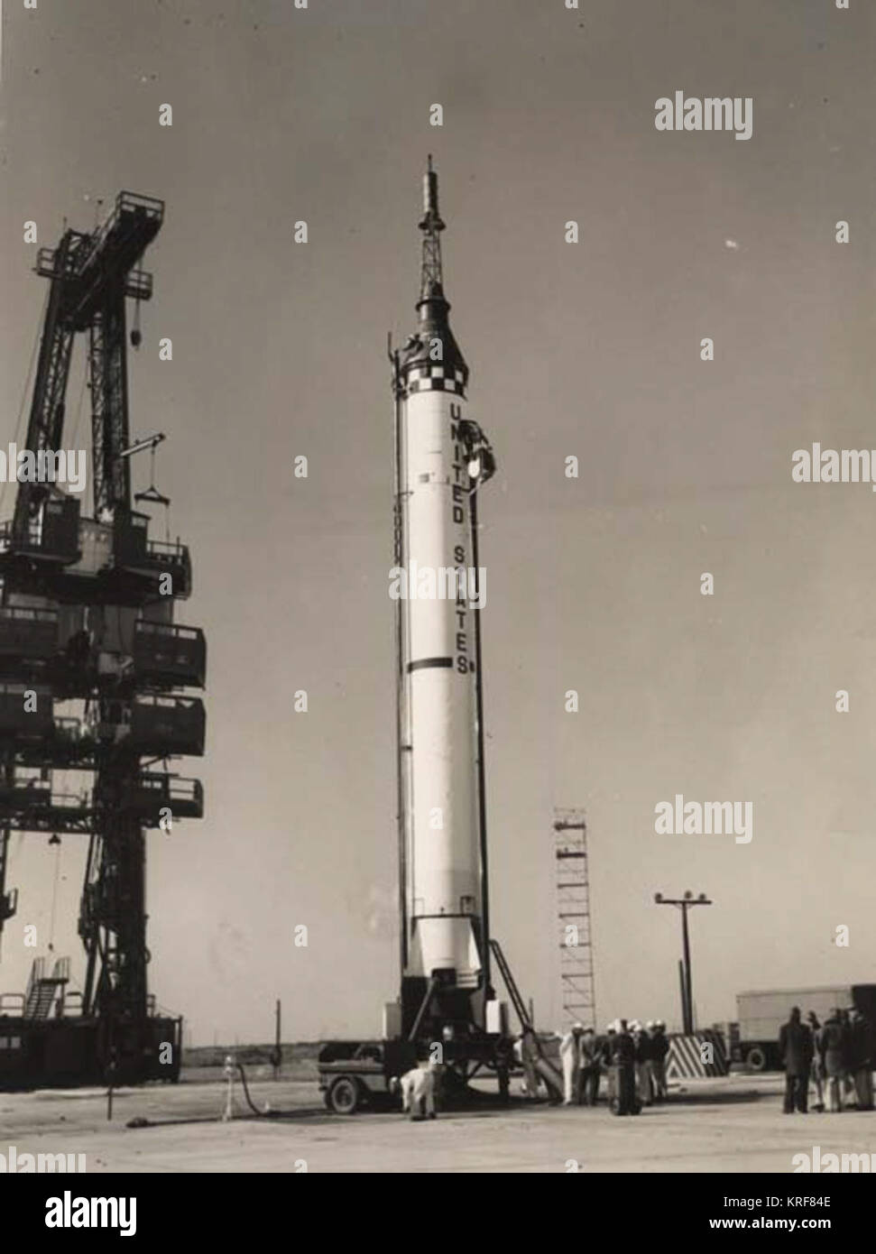 MSFC rocket 1960s Stock Photo - Alamy