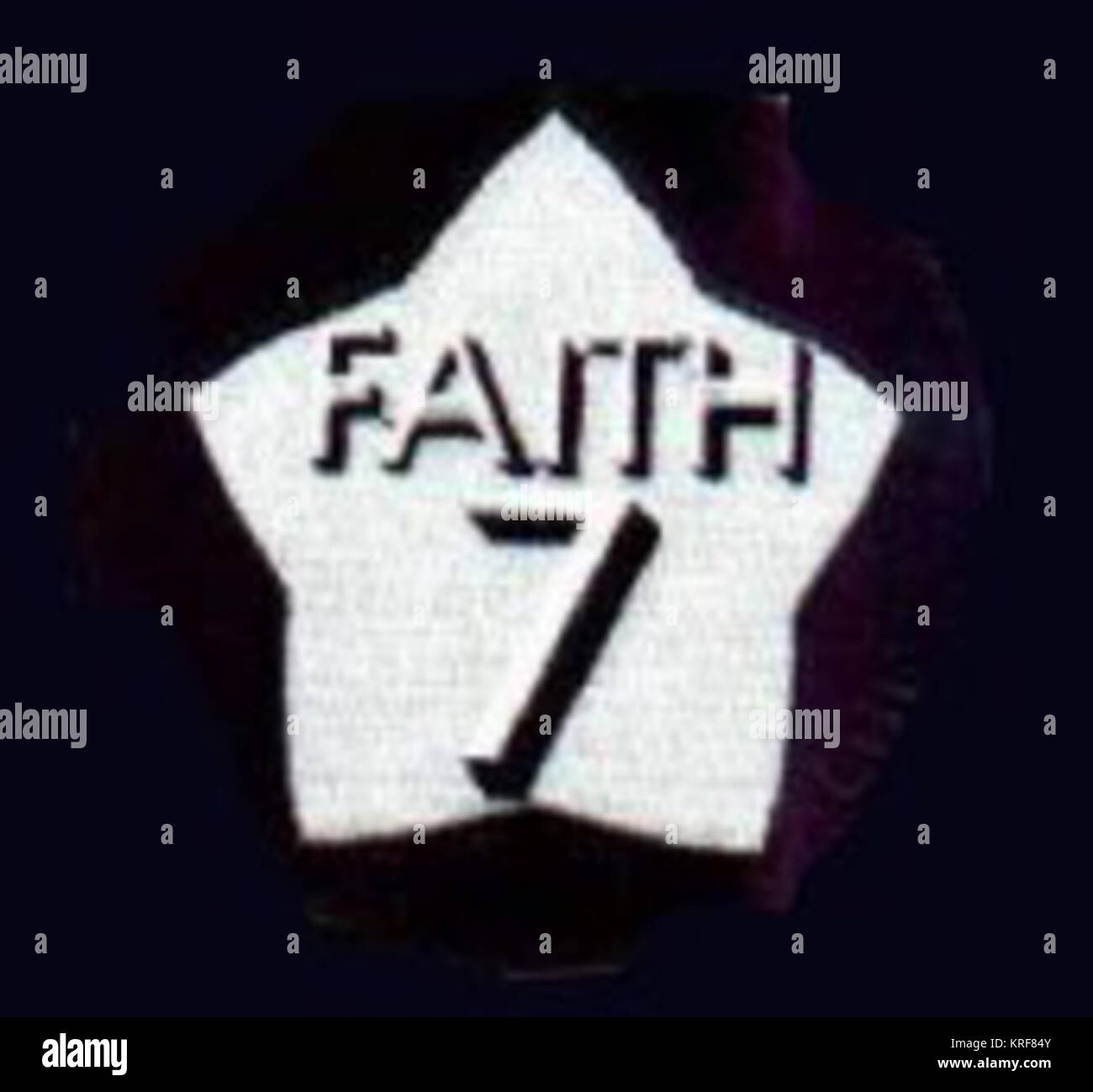 Faith 7 insignia Stock Photo - Alamy