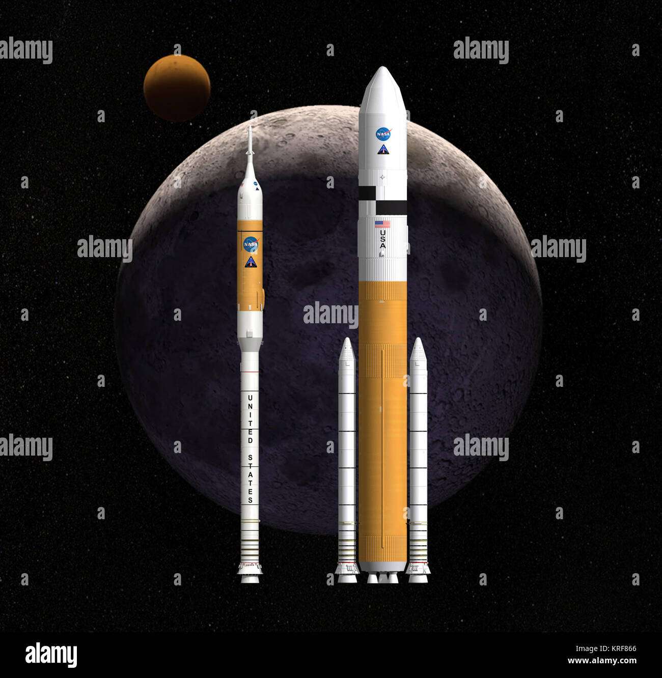 Ares-I Ares-V (Feb 2008 Stock Photo - Alamy