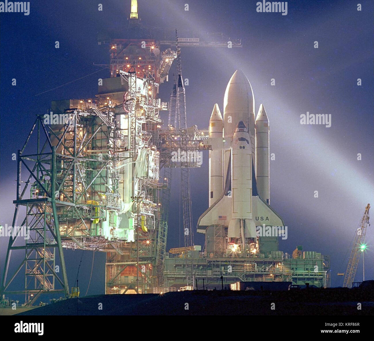 First Shuttle Launch Stock Photo - Alamy