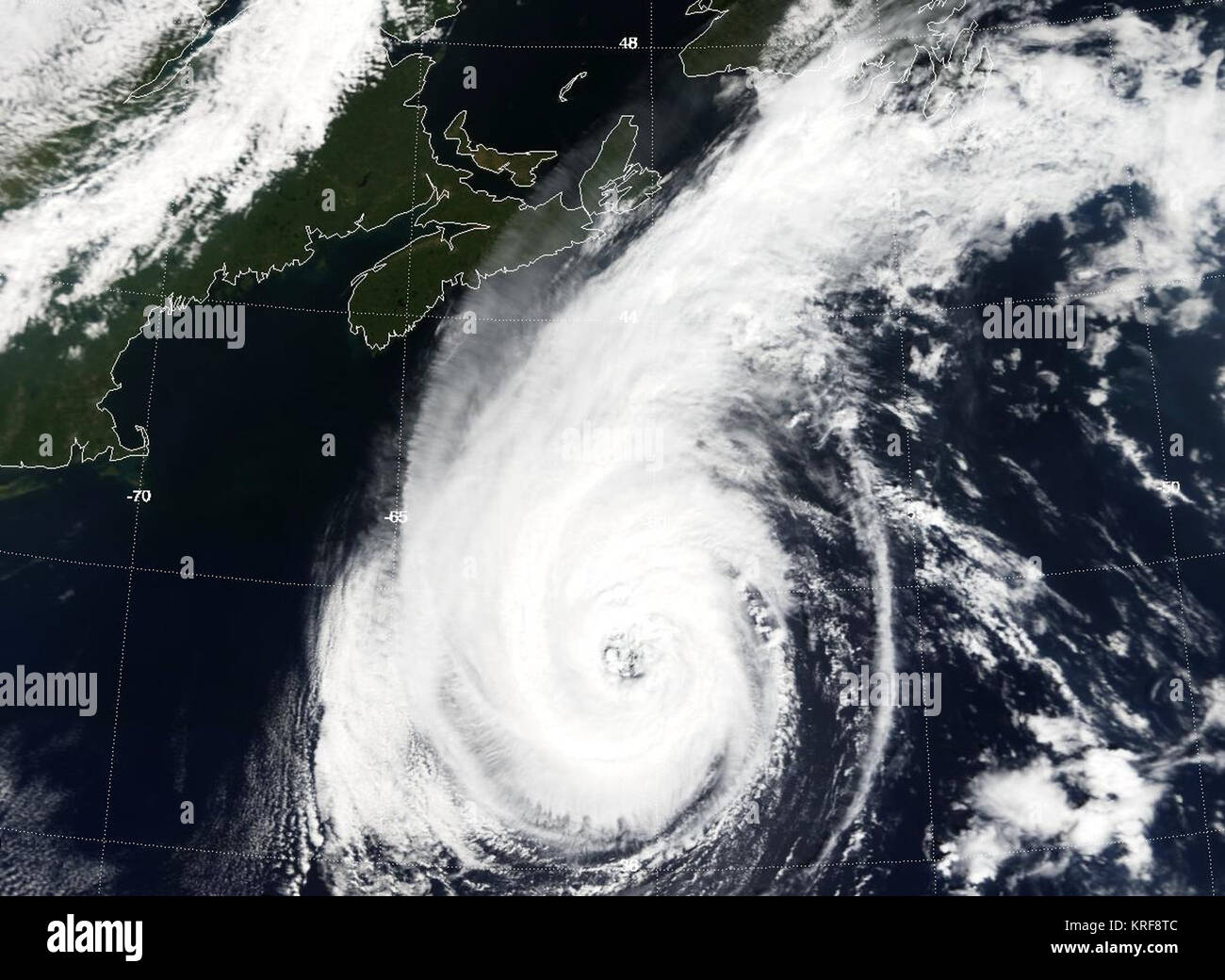 Hurricane Erin (2001) - SNS Stock Photo - Alamy