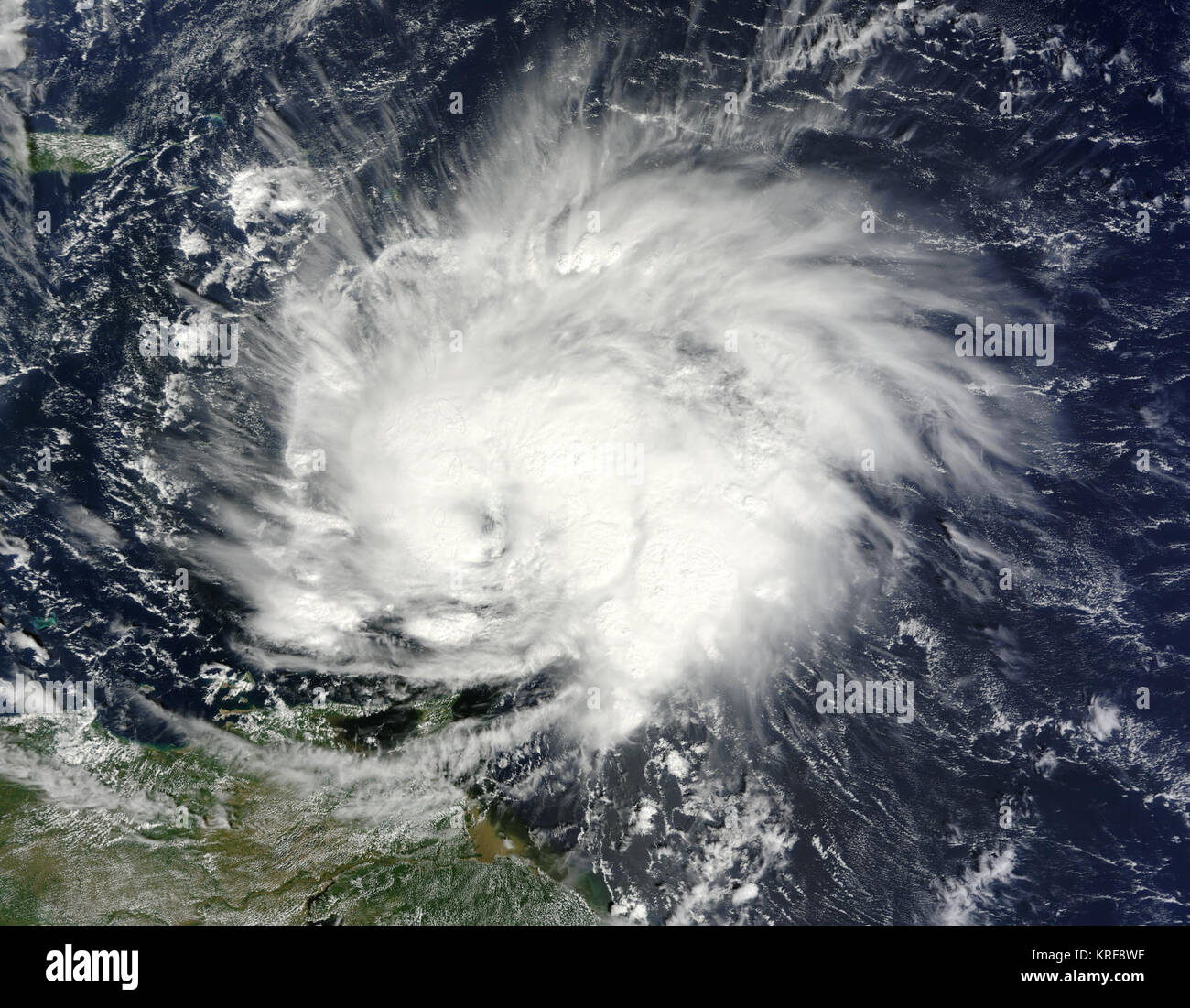 Hurricane Tomas 2010-10-30 1429Z Stock Photo - Alamy