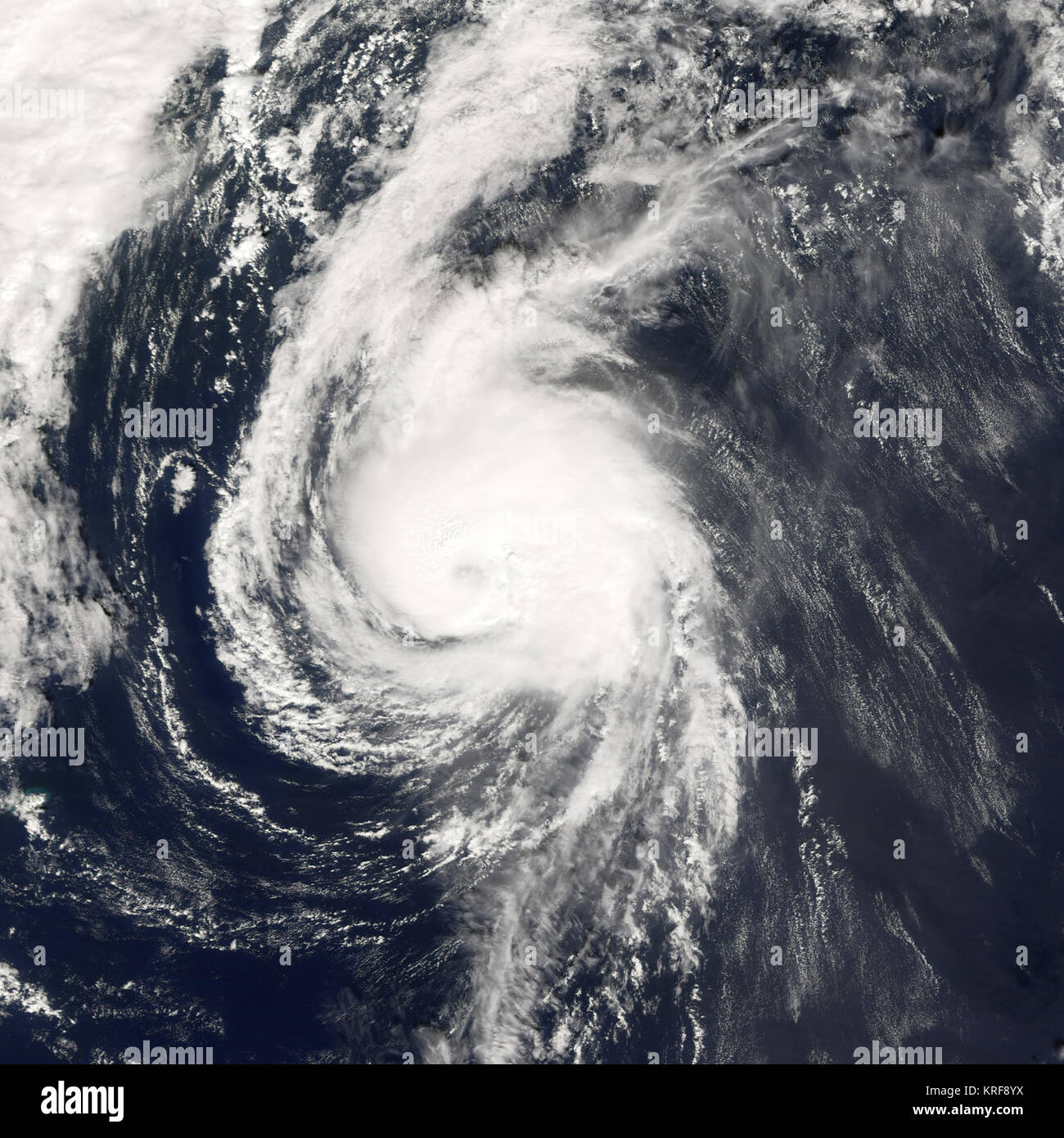 Hurricane Isaac 01 oct 2006 1435Z Stock Photo - Alamy