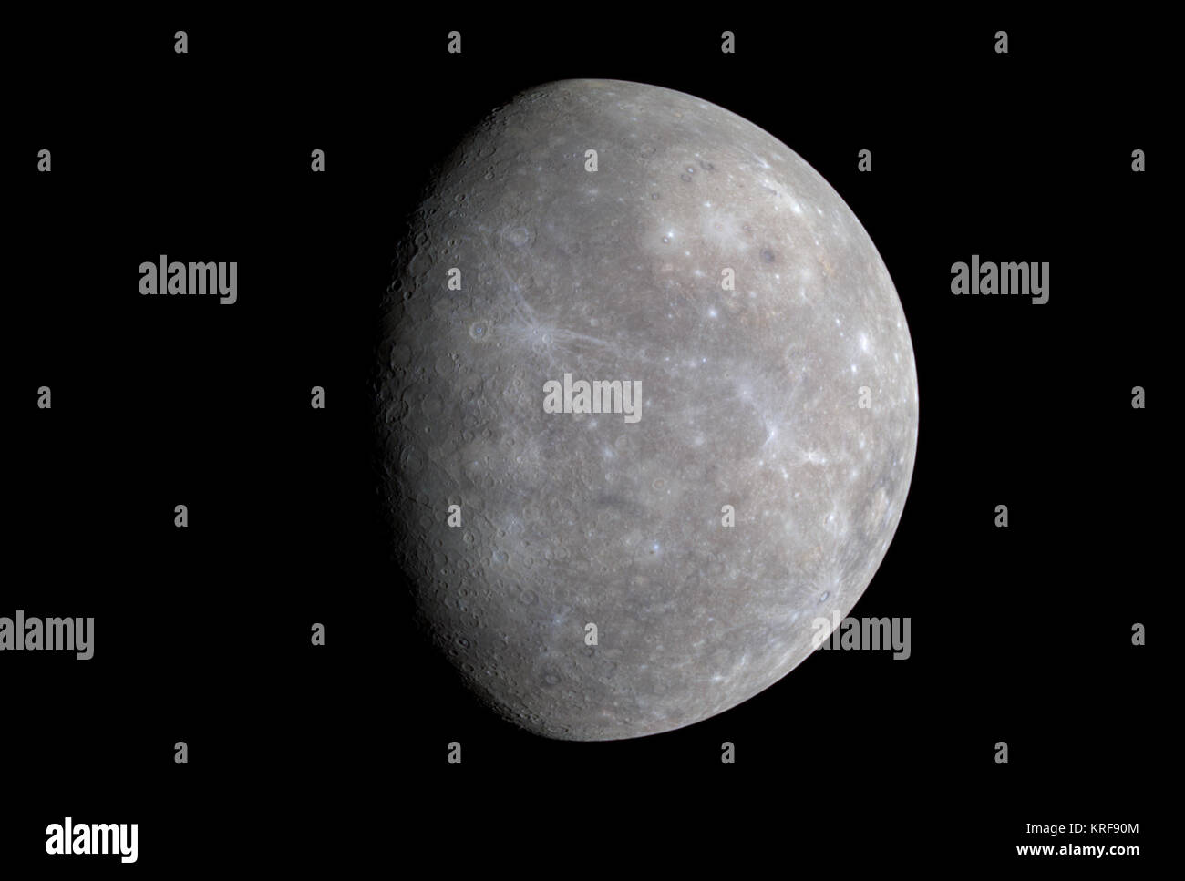 Mercury in color - Prockter07 Stock Photo - Alamy