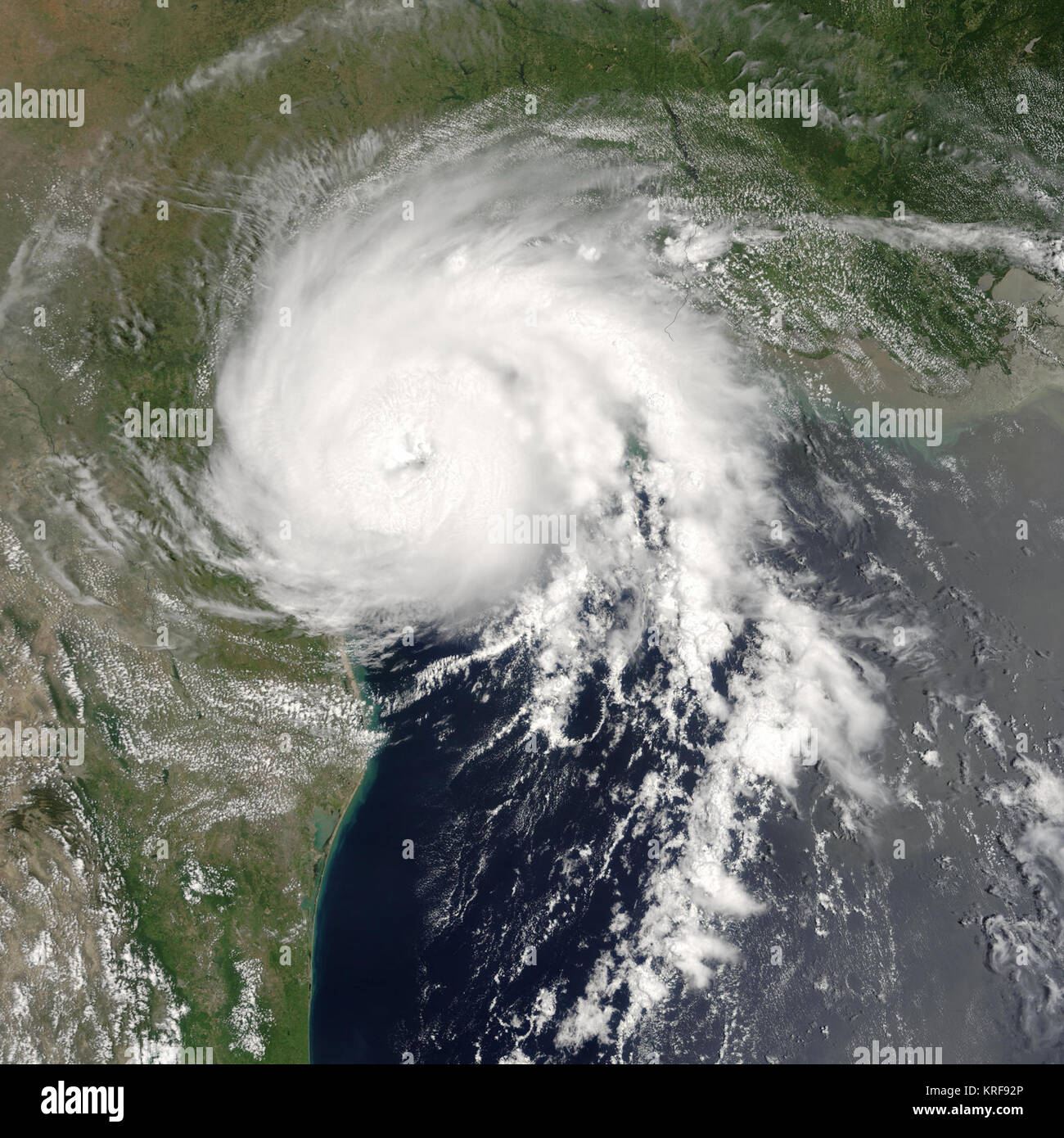 Hurricane claudette july 15 2003 Stock Photo - Alamy