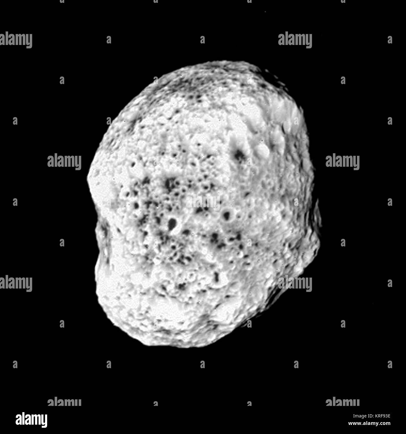 Hyperion saturn moon hi-res stock photography and images - Alamy