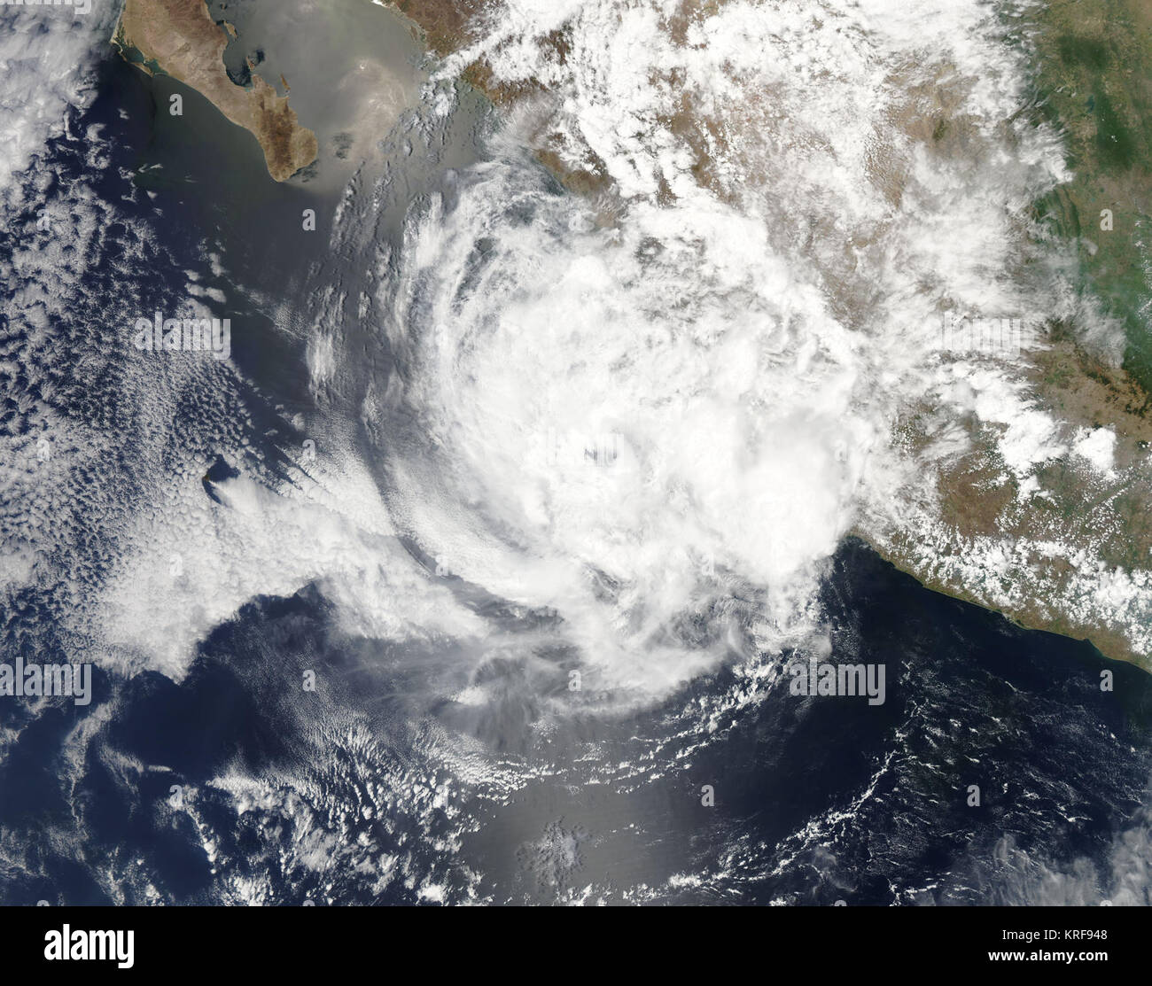 Hurricane Bud landfall May-25-2012 Stock Photo - Alamy