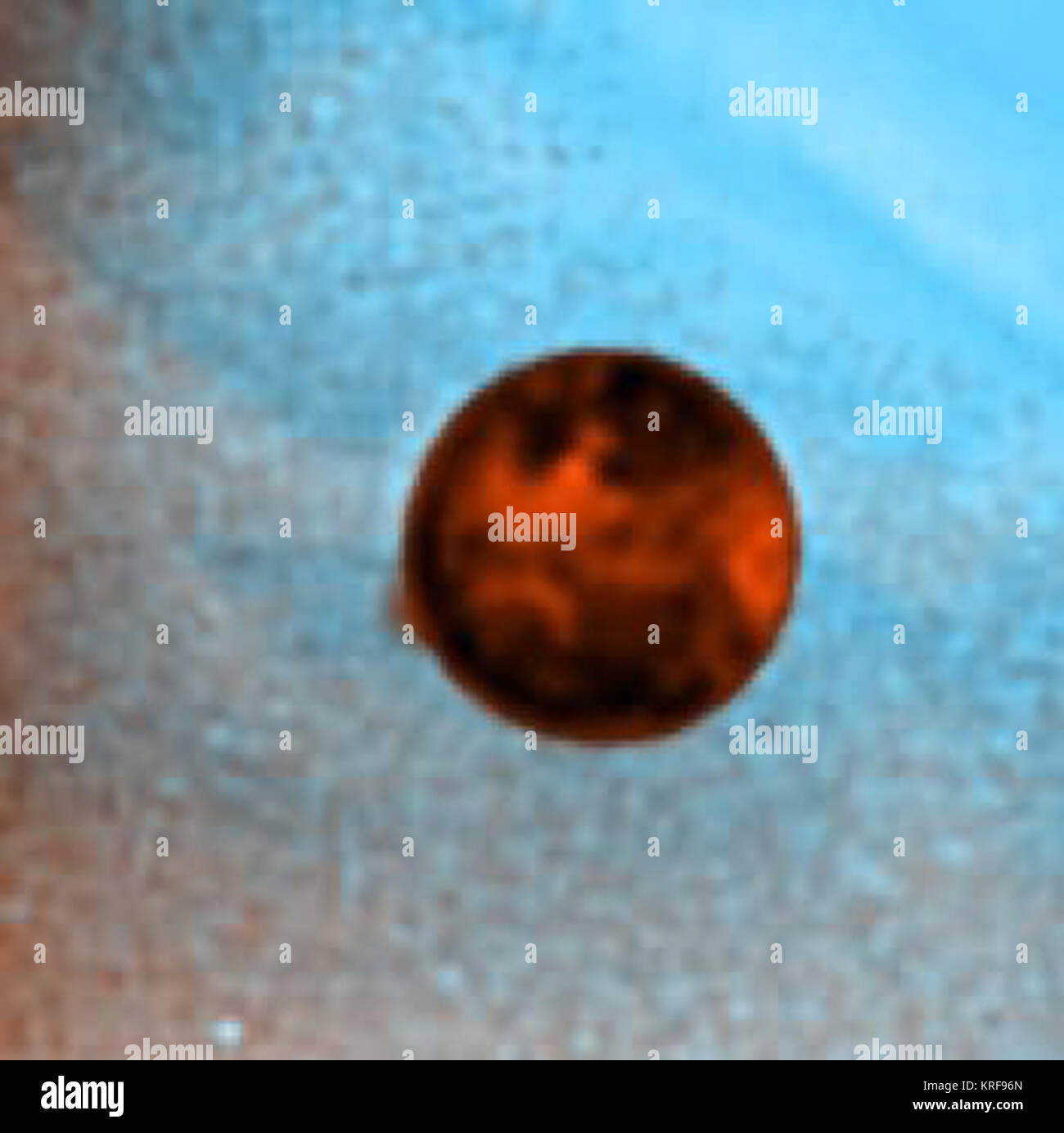 Io volcanic eruption HST Stock Photo - Alamy