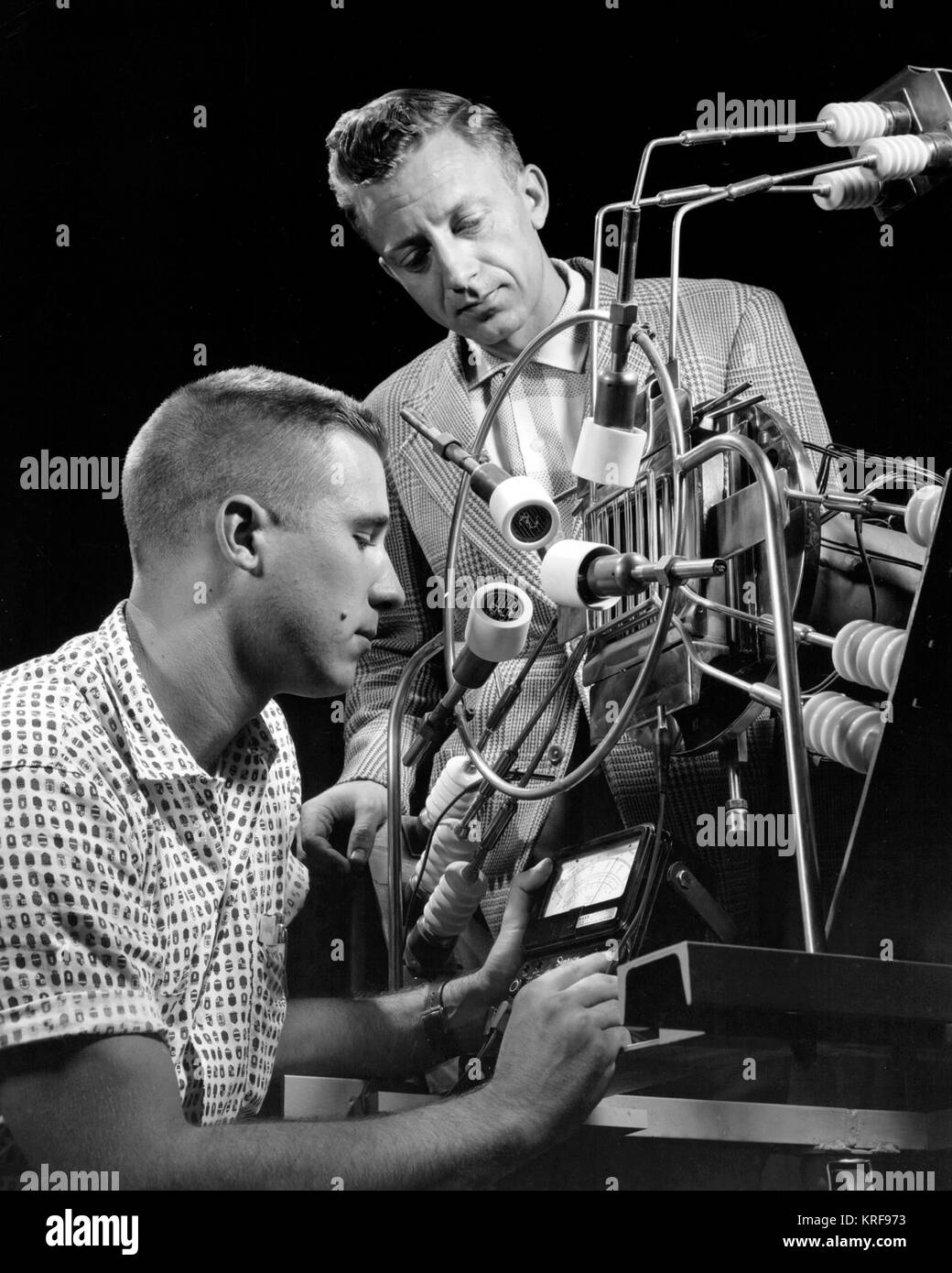 Inspection imagery Black and White Stock Photos & Images - Alamy