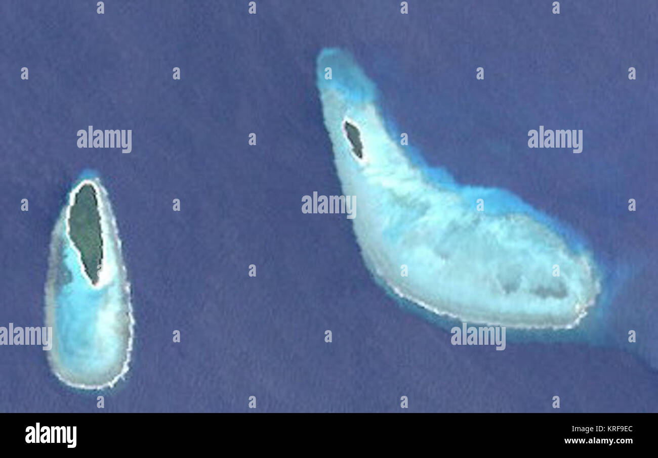 Jomard Islands 28Landsat29 Stock Photo - Alamy