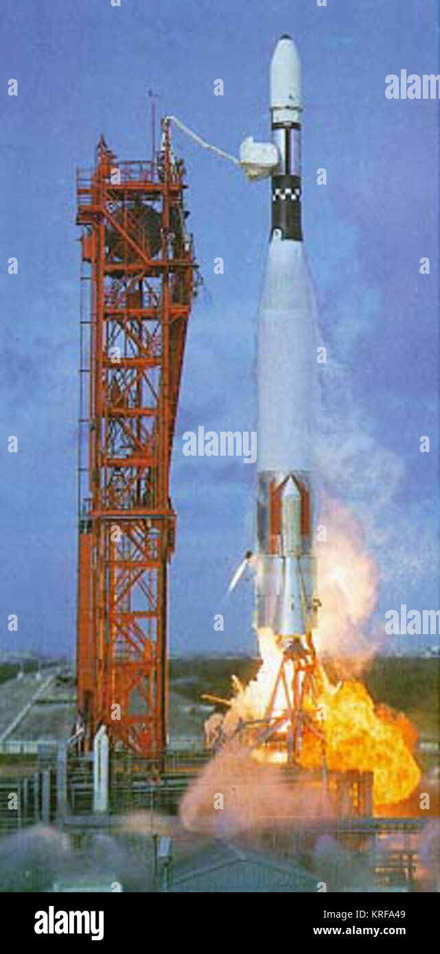 Mariner 4 launch 2 Stock Photo - Alamy