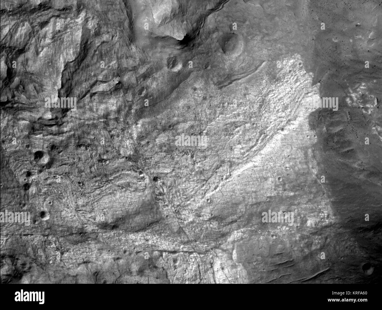MRO first image from mapping orbit PIA08789 Stock Photo - Alamy