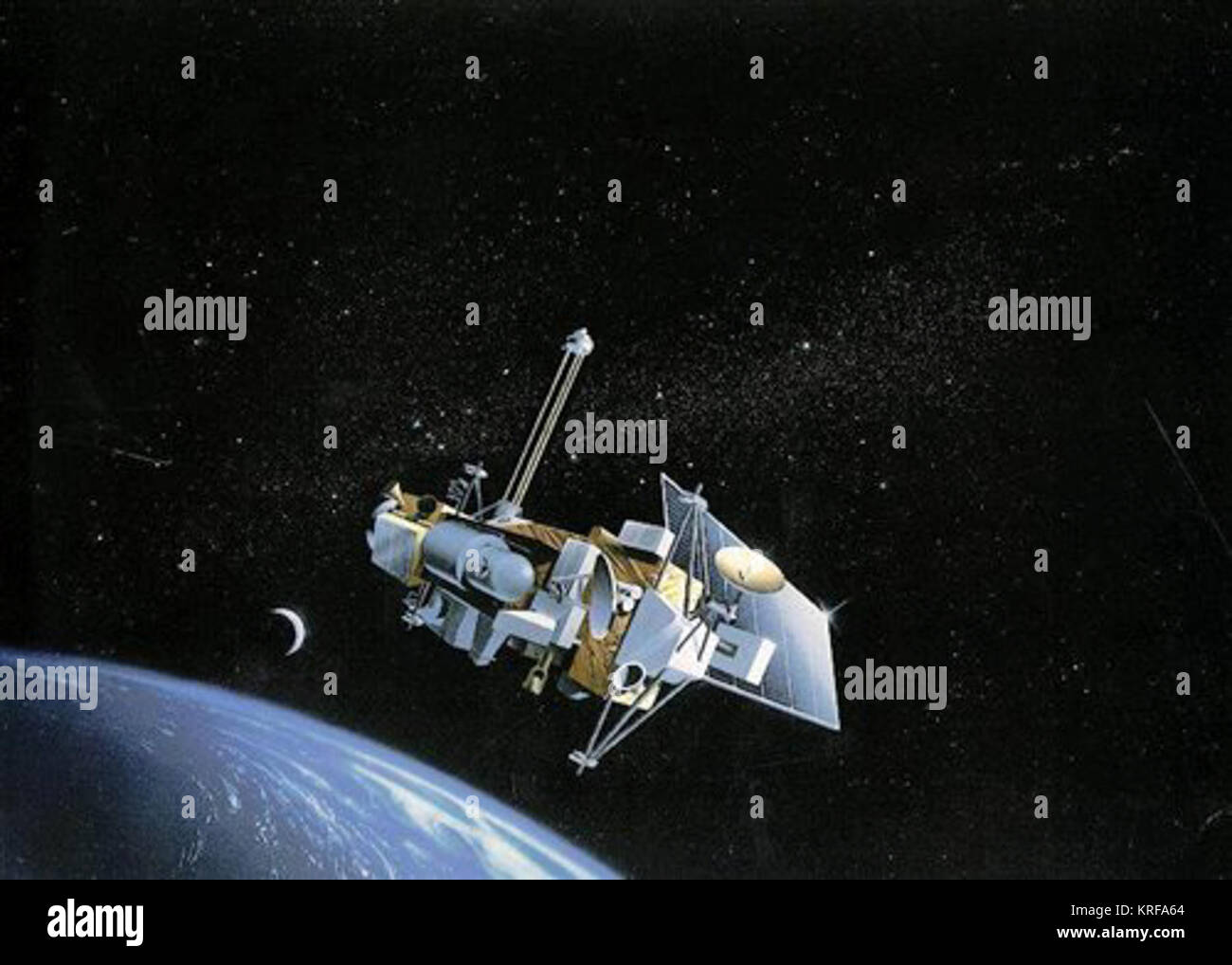 NASA27s Upper Atmosphere Research Satellite Stock Photo - Alamy