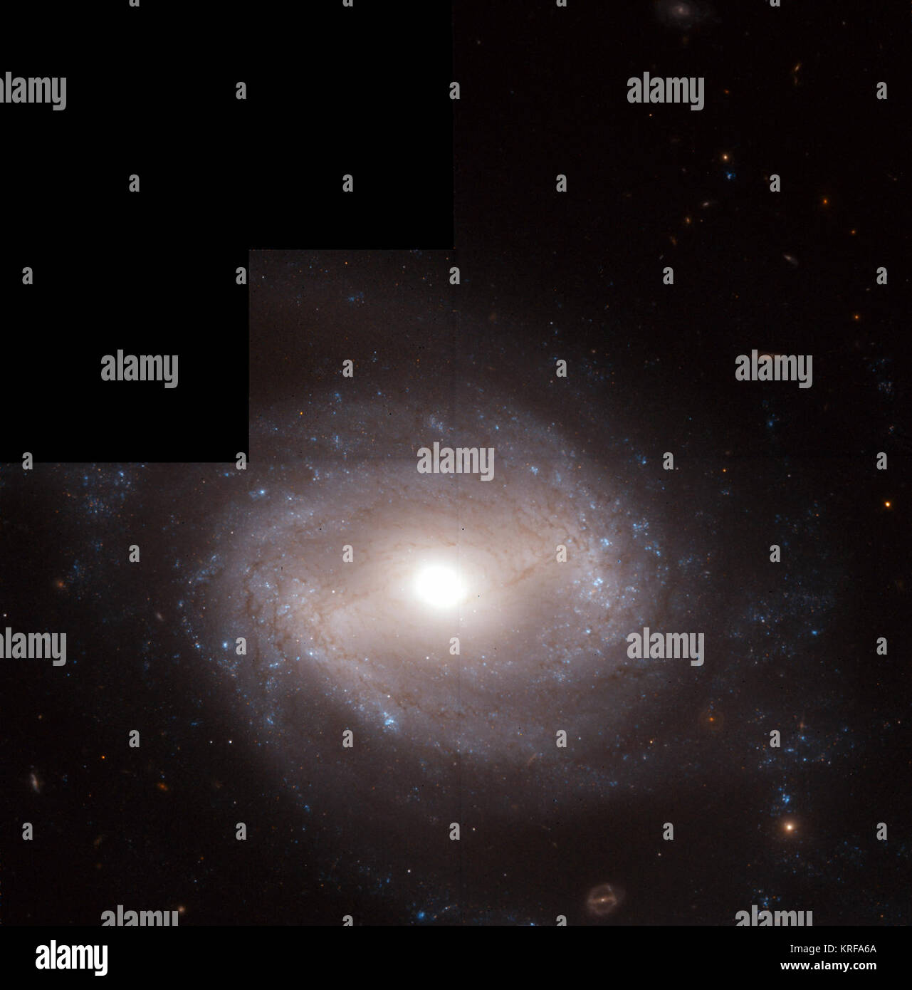 NGC 4639 (captured by the Hubble Space Telescope Stock Photo - Alamy
