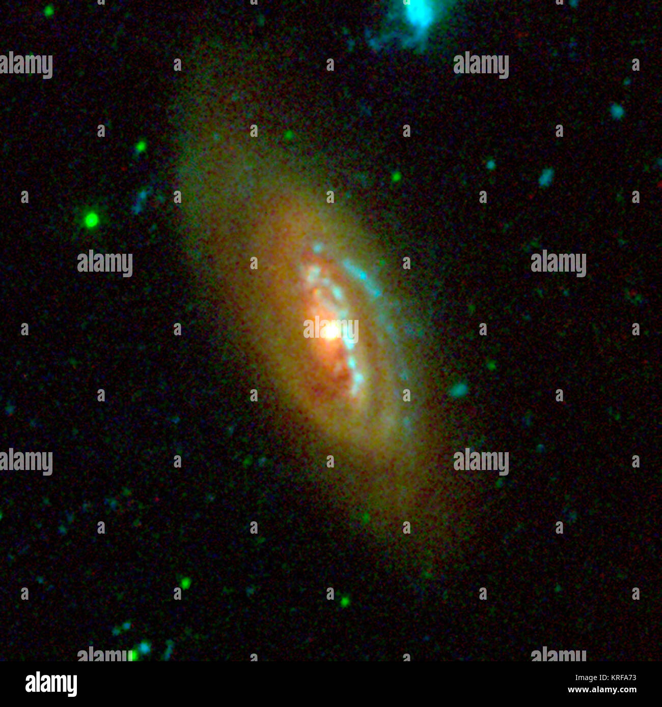NGC 4569 in UV and Visible Stock Photo - Alamy