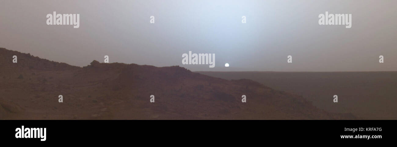 Martian sunset mars planet hi-res stock photography and images - Alamy