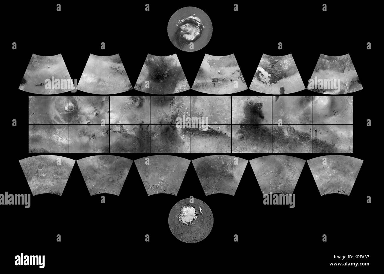 Map of mars hi-res stock photography and images - Alamy