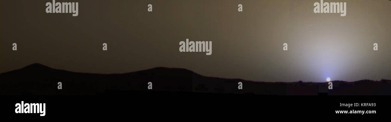 Martian sunset mars planet hi-res stock photography and images - Alamy