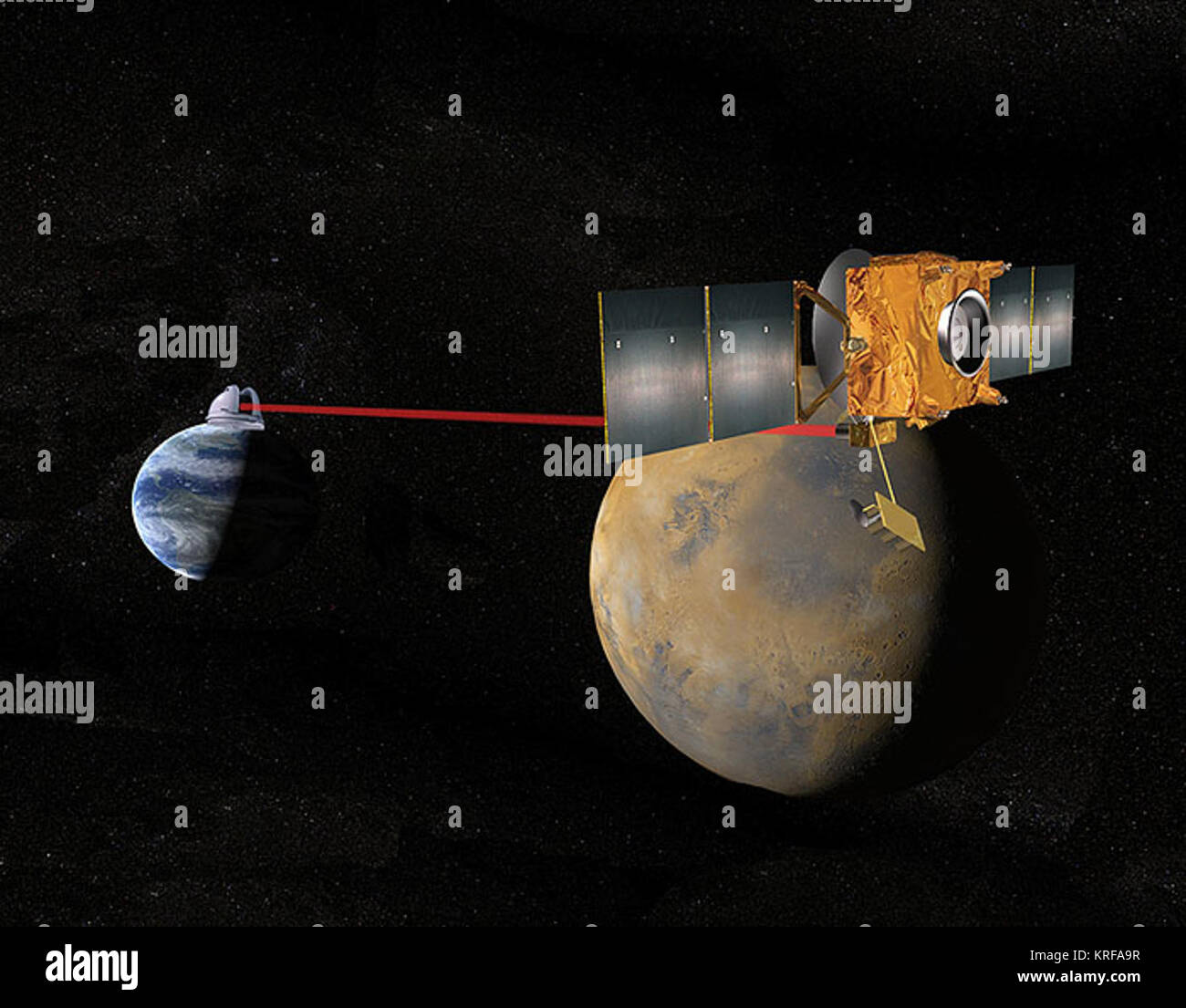 Mars Telecommunications Orbiter Stock Photo - Alamy