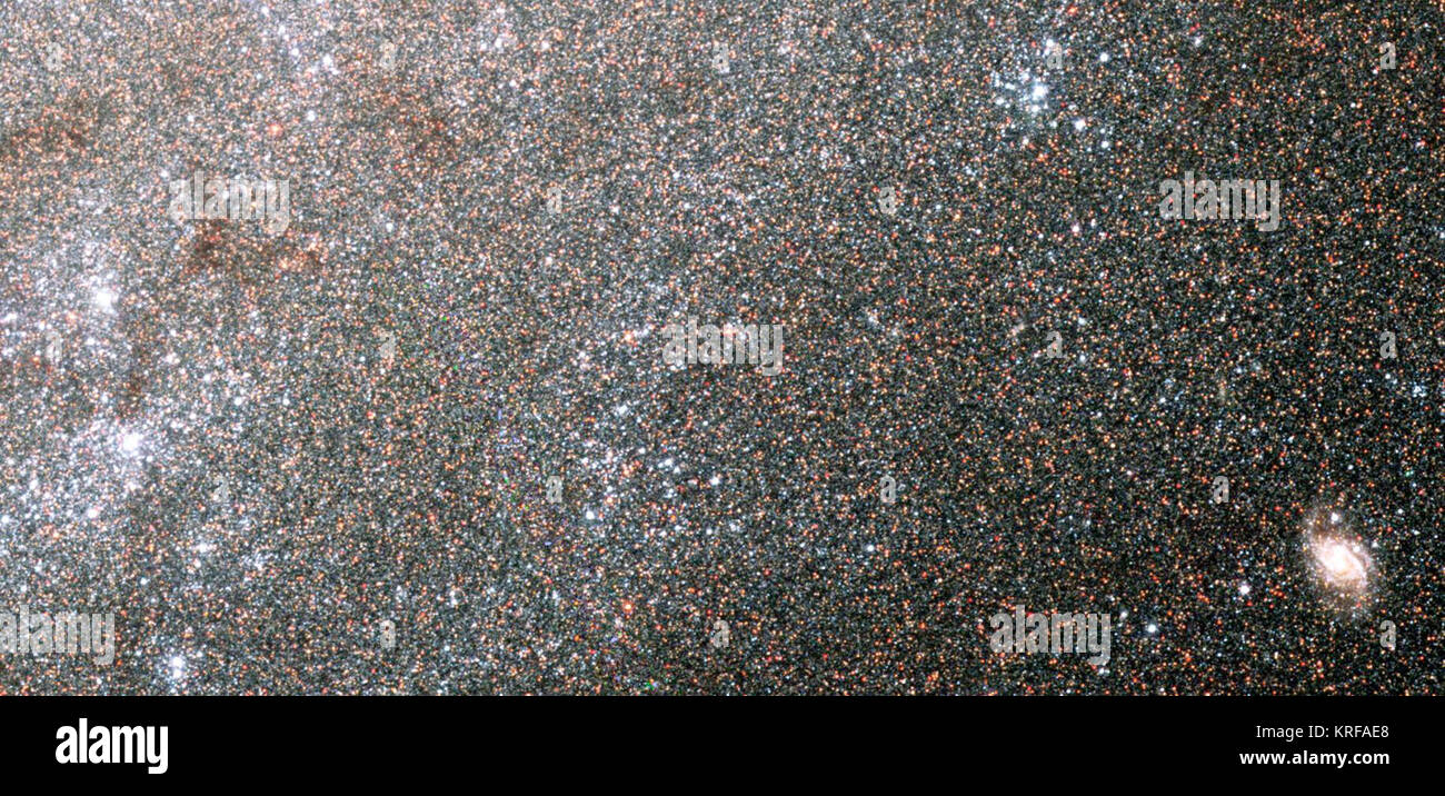 IDL TIFF file Myriad of Stars in Spiral Galaxy NGC 300 Stock Photo - Alamy