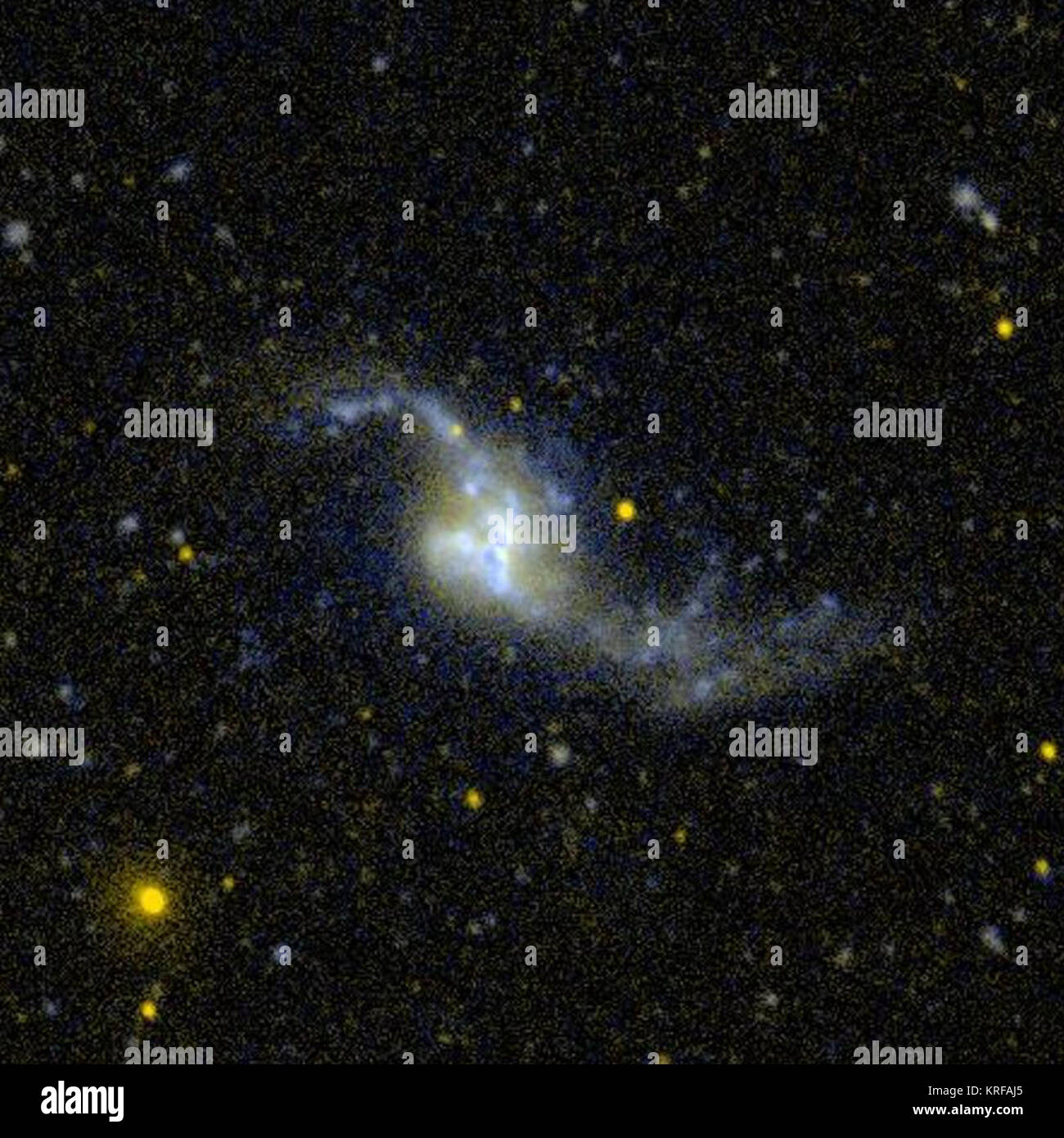 NGC 1487 GALEX WikiSky Stock Photo - Alamy