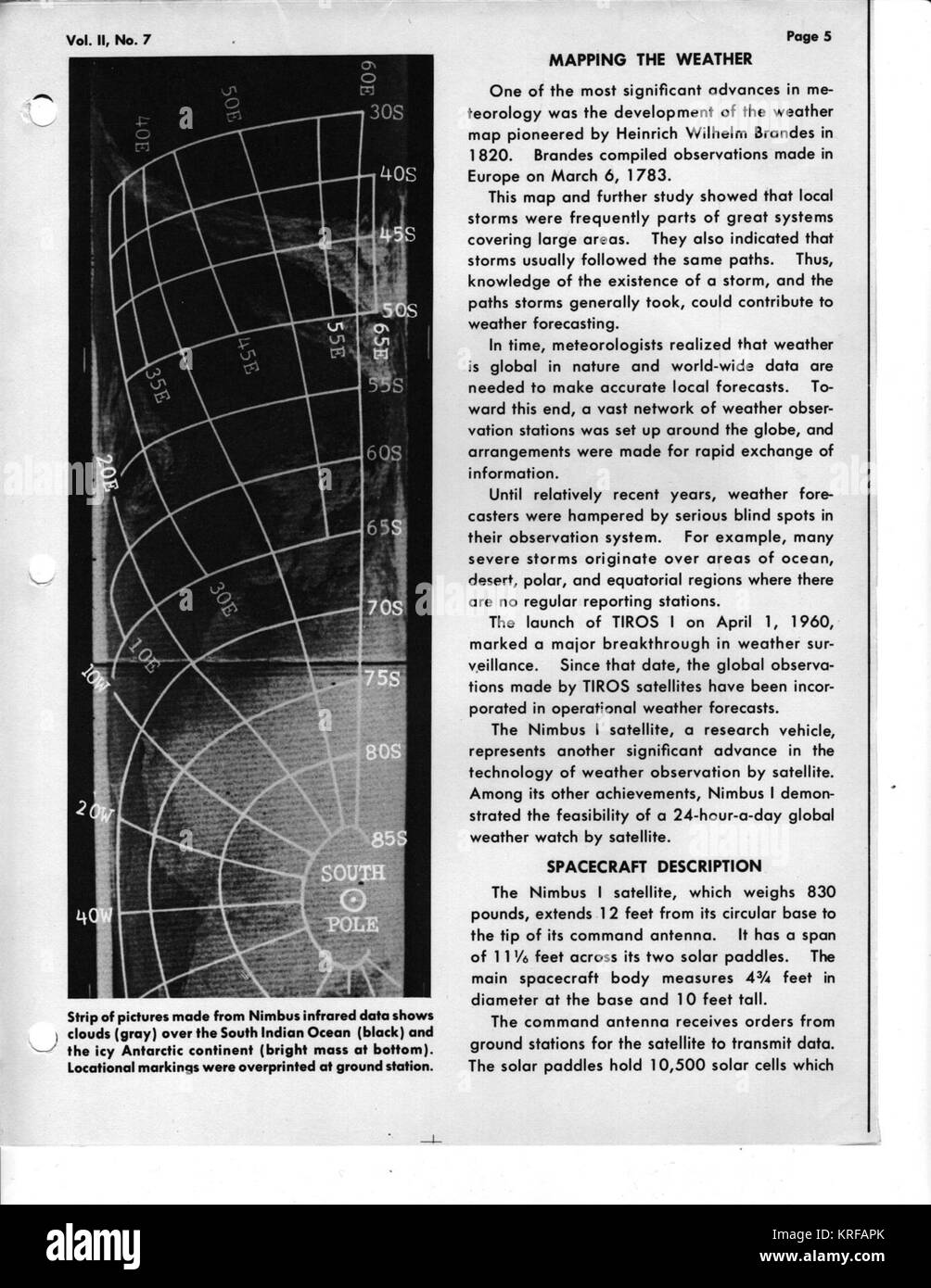 Nimbus 7 nasa hi-res stock photography and images - Alamy