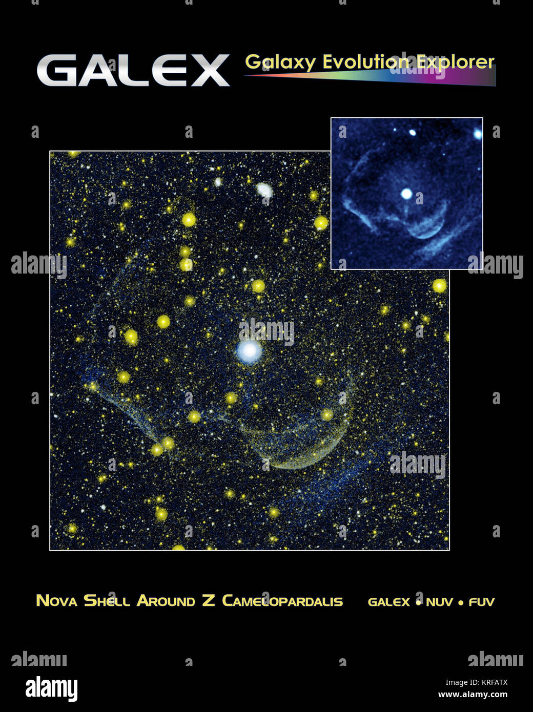 Nova Shell Around Z Camelopardalis Stock Photo - Alamy