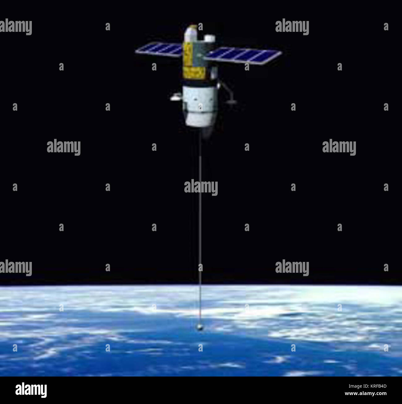 Tether satellite hi-res stock photography and images - Alamy