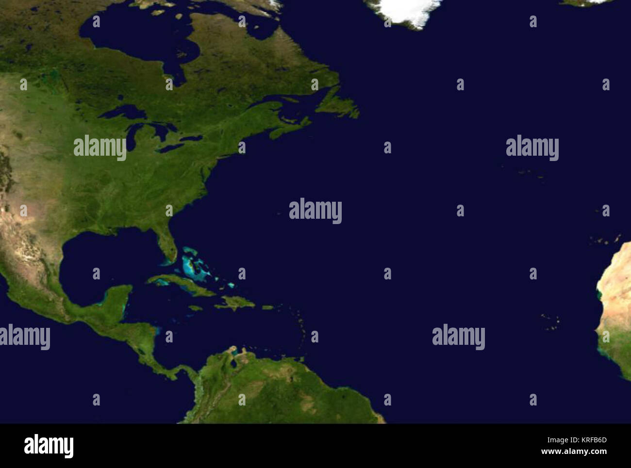 North Atlantic Basin blank low Stock Photo - Alamy