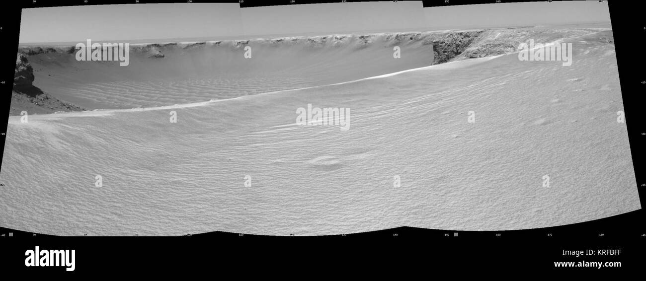 Rover at victoria crater hi-res stock photography and images - Alamy