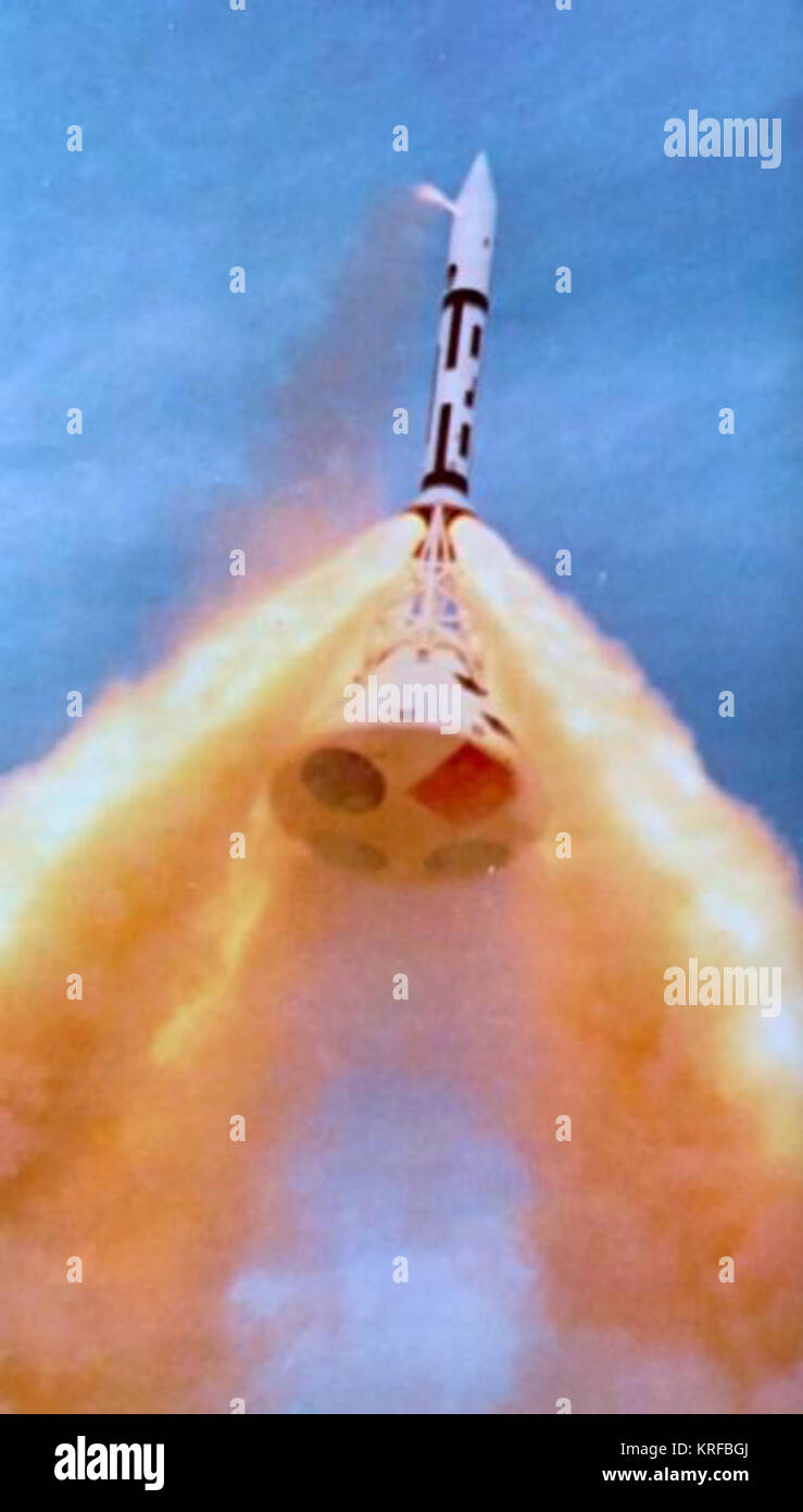 Pad Abort Launch Stock Photo - Alamy