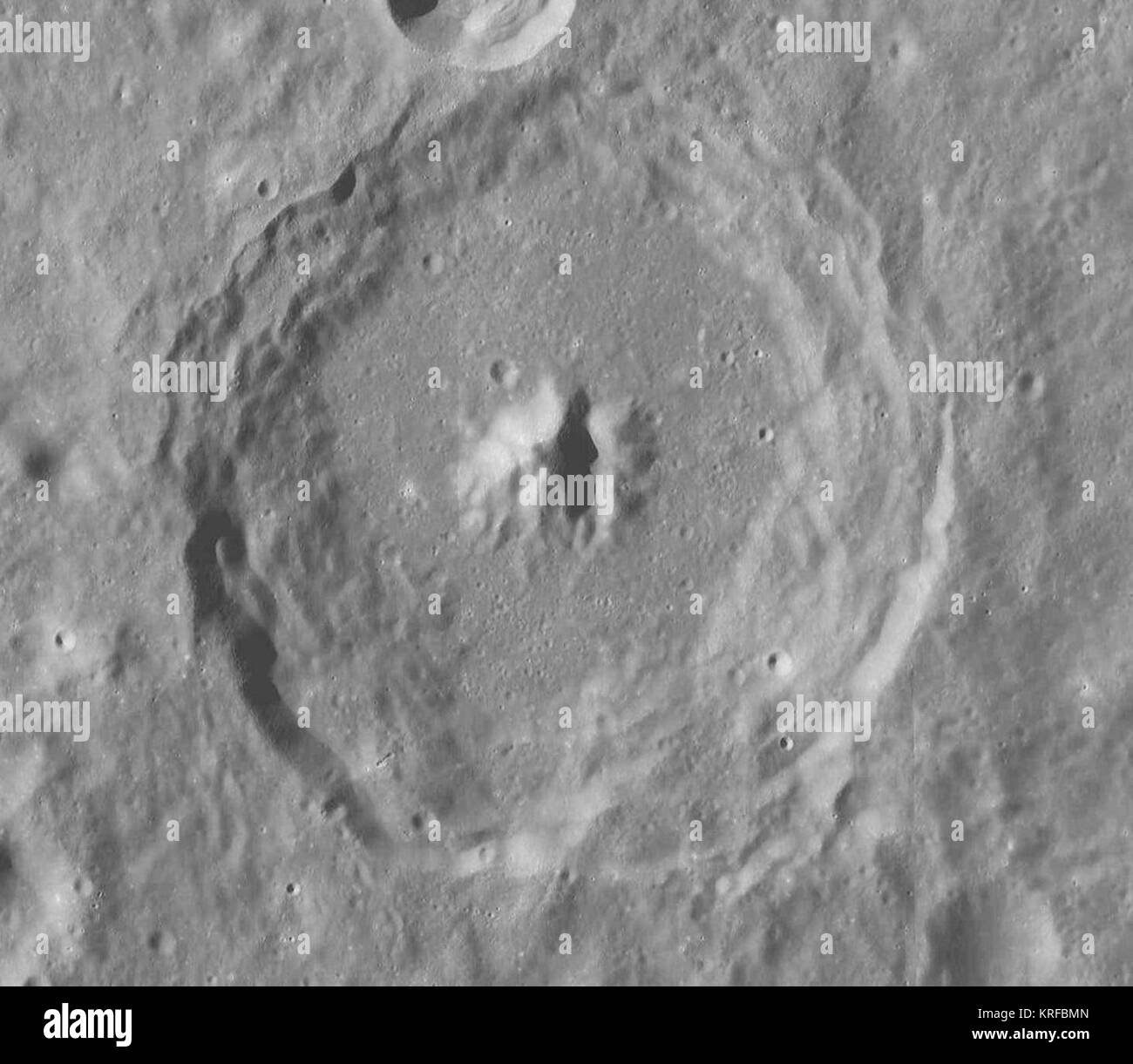 Piccolomini - LROC - WAC Stock Photo - Alamy