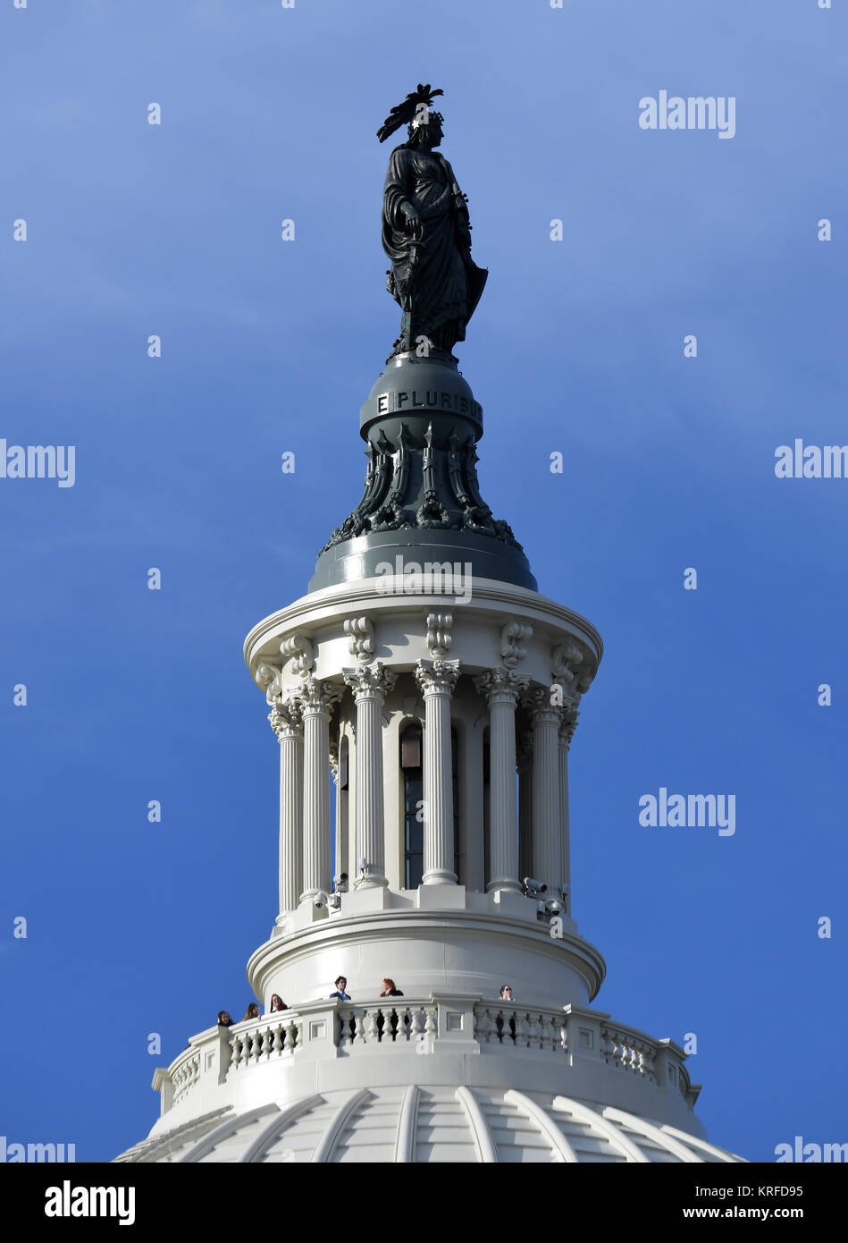 U.s. capitol statue of freedom hi-res stock photography and images - Alamy