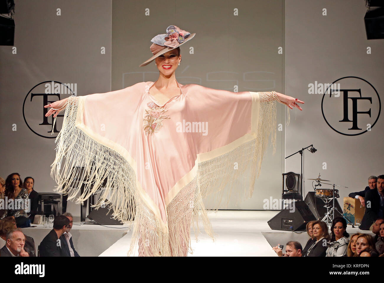 Model Maria Jesus Ruiz during the parade of the signature Tony ...