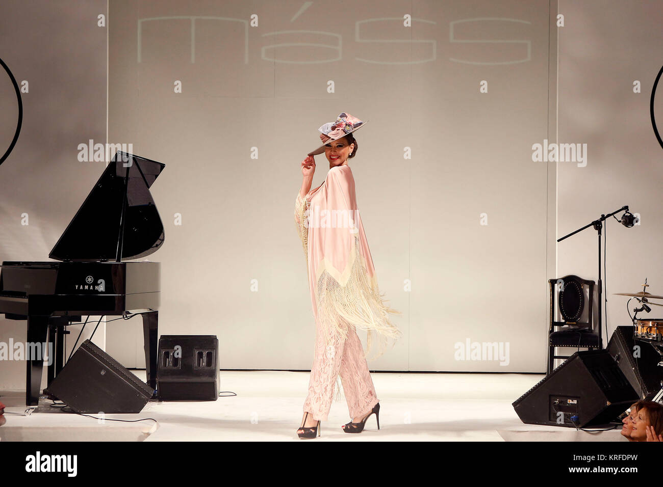 Model Maria Jesus Ruiz during the parade of the signature Tony ...