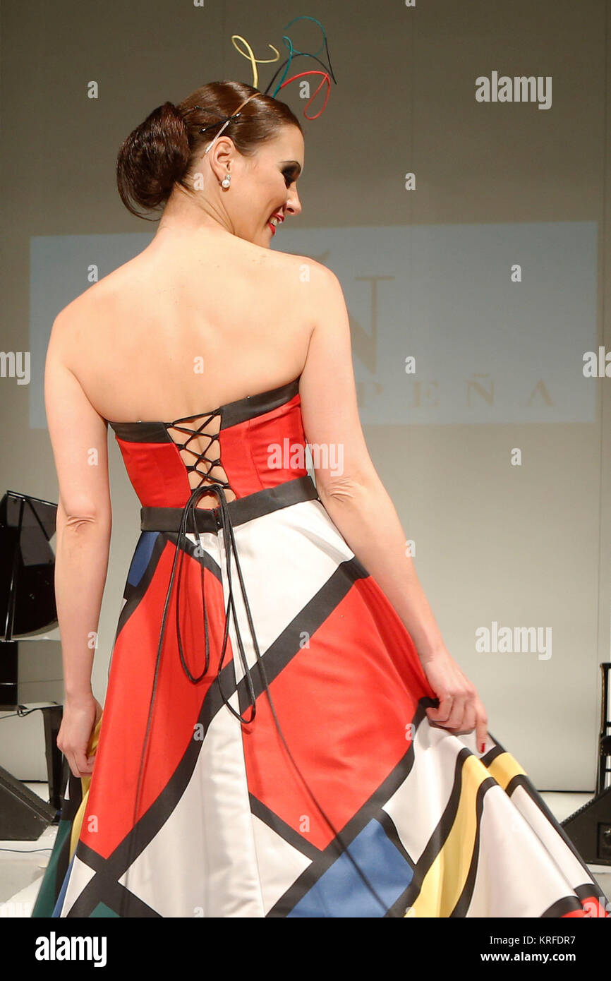 Model Maria Jesus Ruiz during the parade of the signature Tony ...