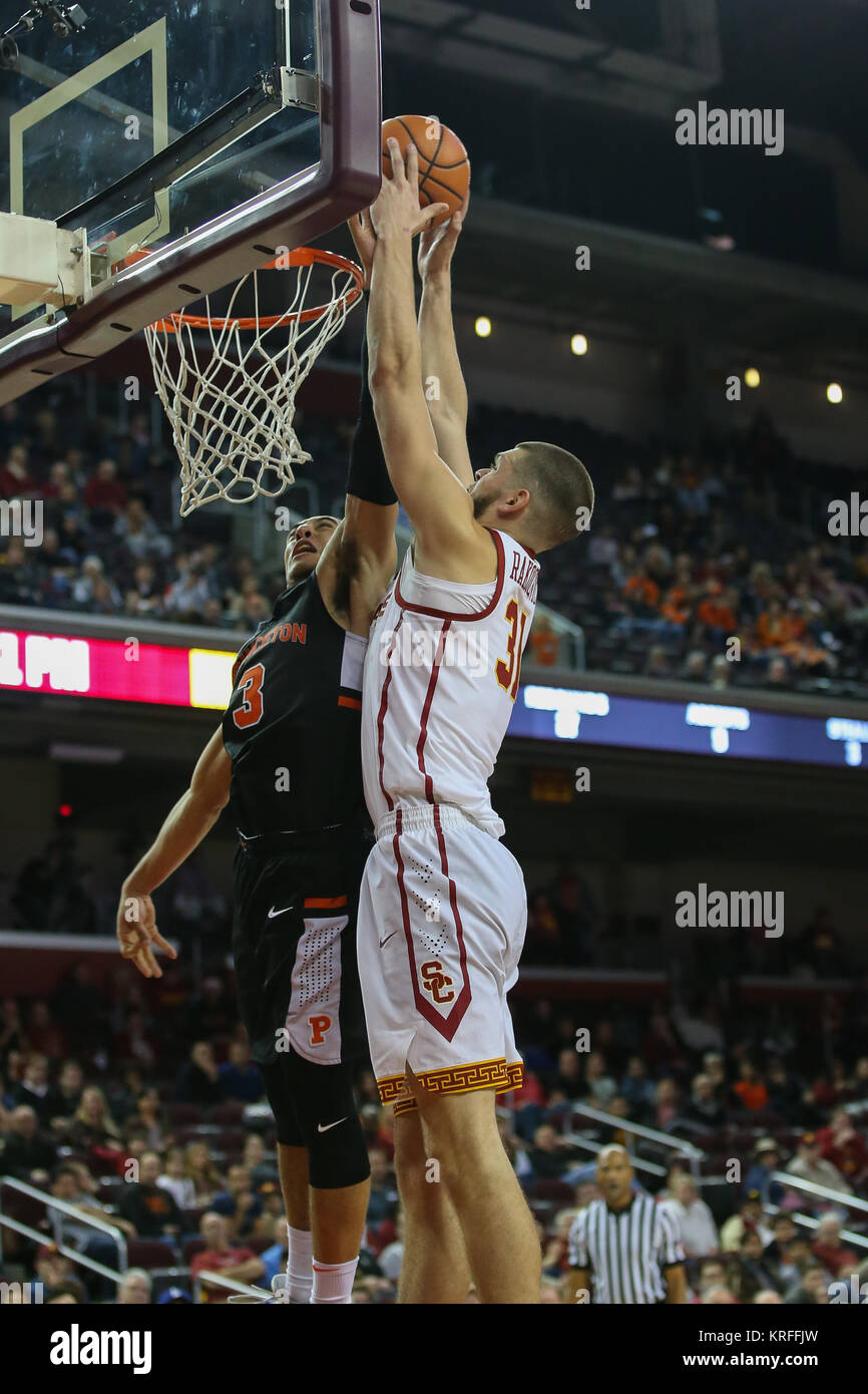 December 19, 2017: USC Trojans forward Nick Rakocevic (31) attempts to ...