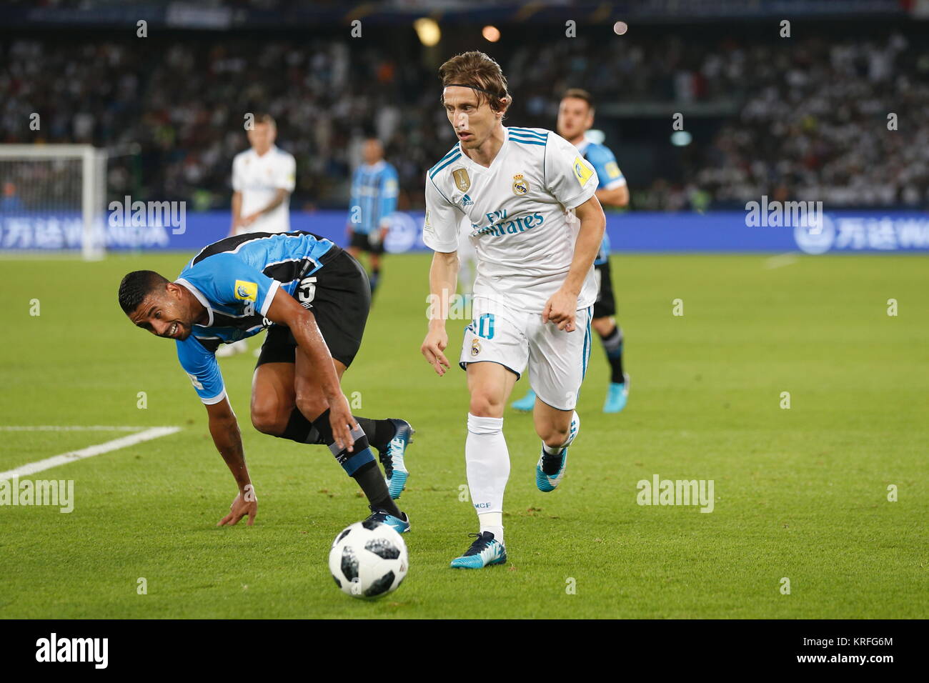 Abu Dhabi, UAE. 16th Dec, 2017. Luka Modric (Real) Football/Soccer ...