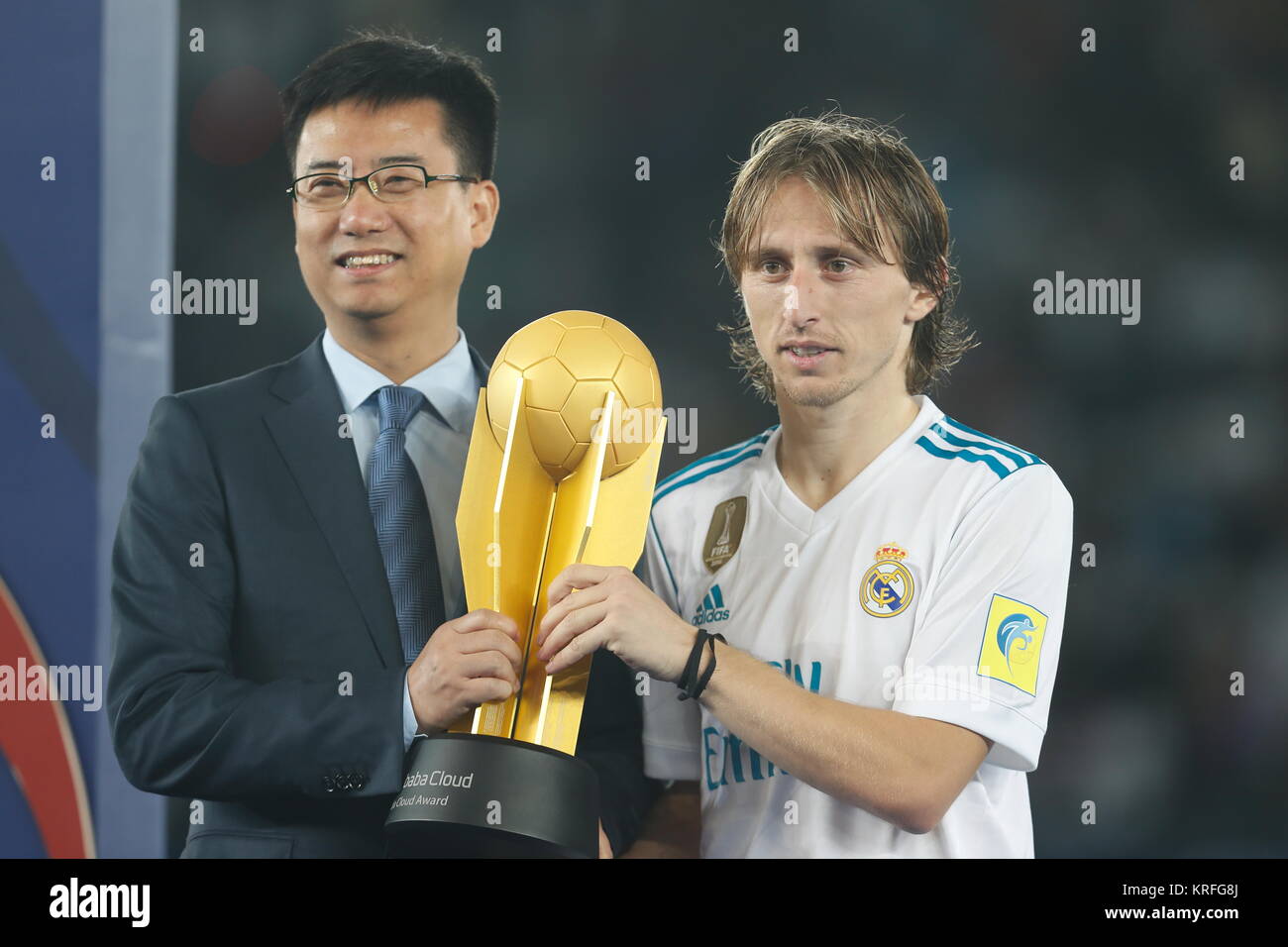 Abu Dhabi, UAE. 16th Dec, 2017. Luka Modric (Real) Football/Soccer ...