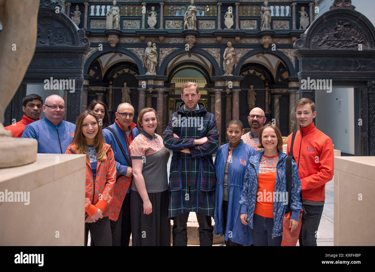 Museum staff uniform hi-res stock photography and images - Alamy